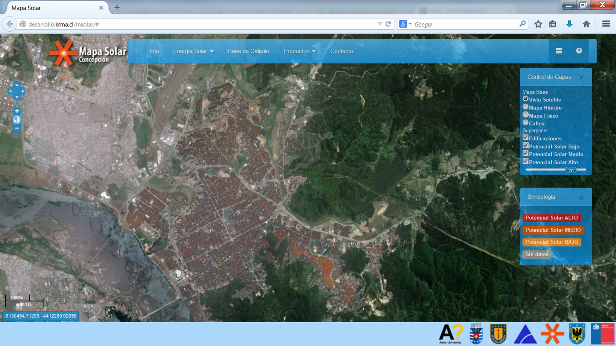 Galería de Lanzamiento del mapa solar de Concepción / Chile - 4