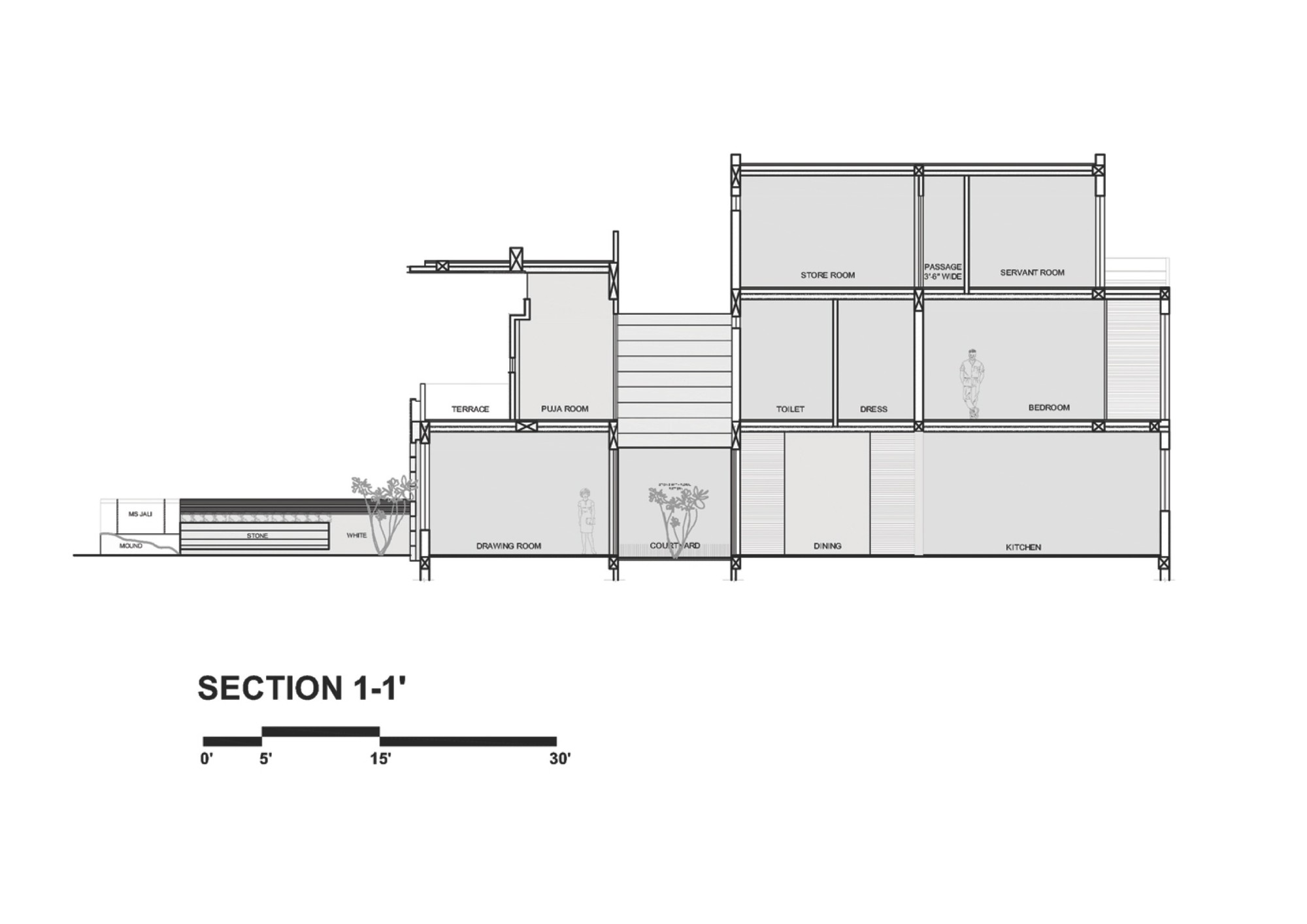 Gallery of House in Mohali / Charged Voids - 20