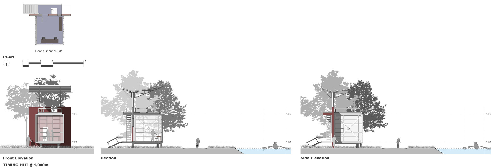 Gallery of Army Rowing Node / KSA Architects - 36