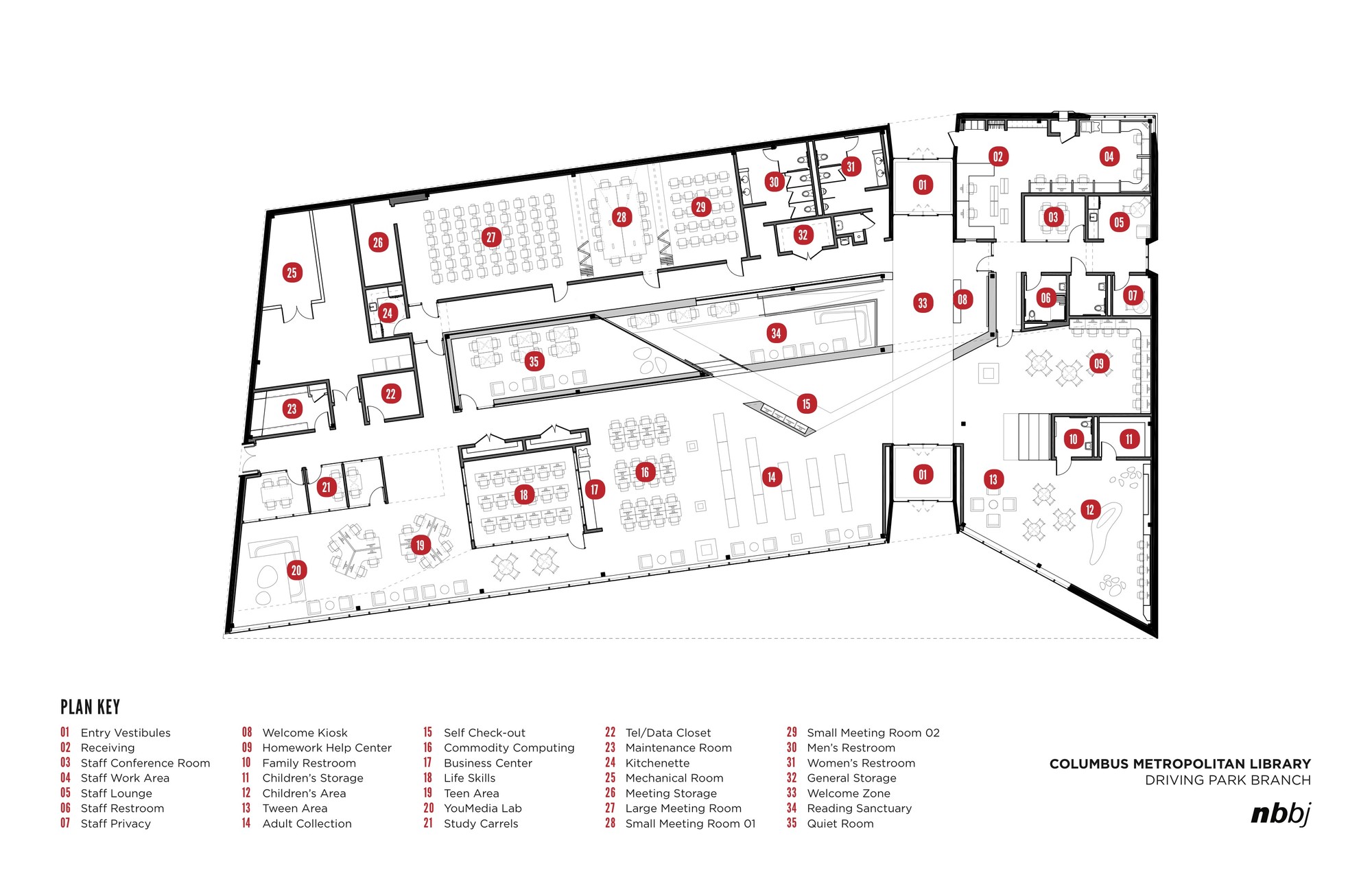 Gallery of Columbus Metropolitan Library / NBBJ - 15