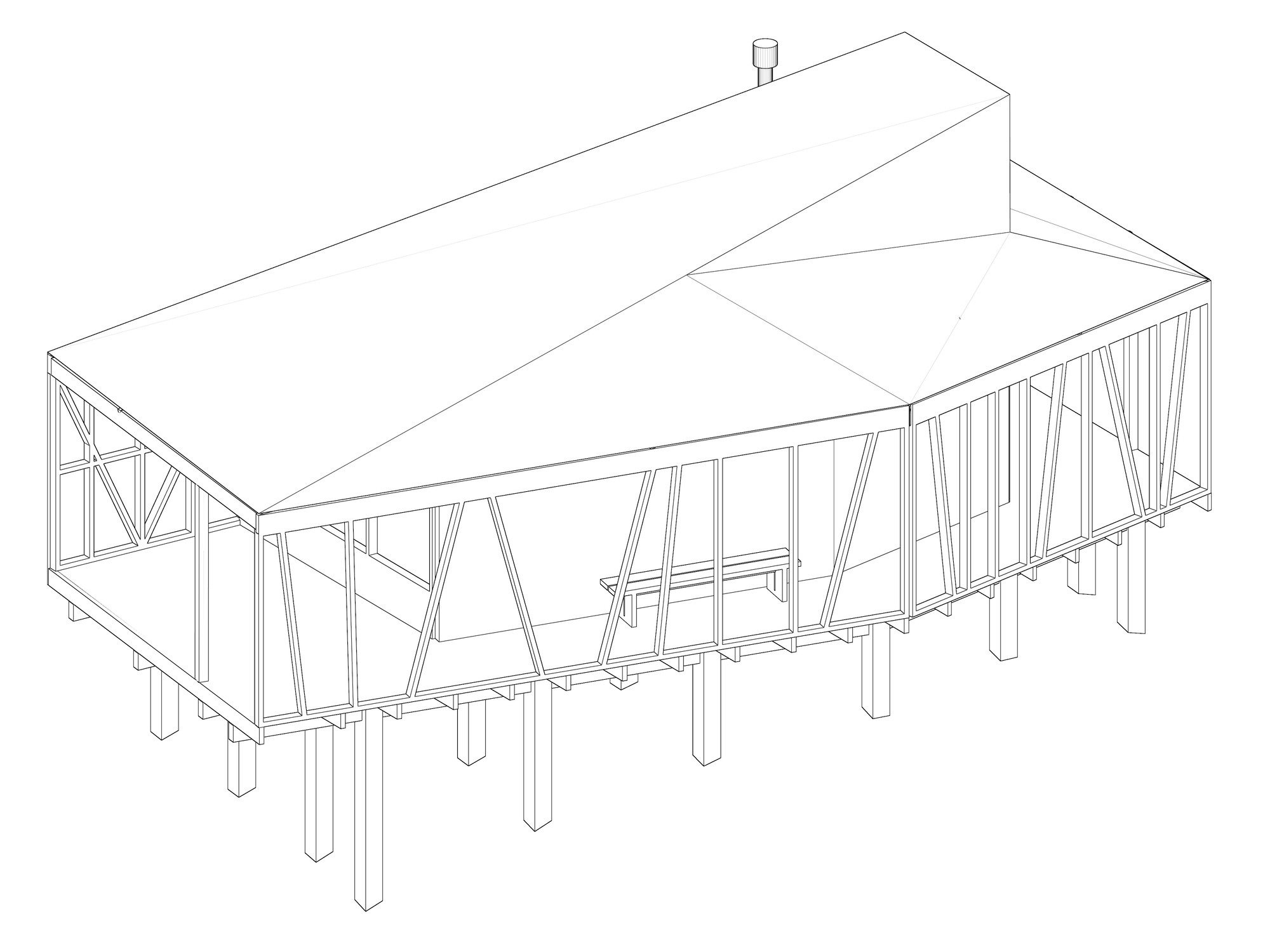 Galería de Refugio en los fiordos de la Patagonia / Armando Montero ...