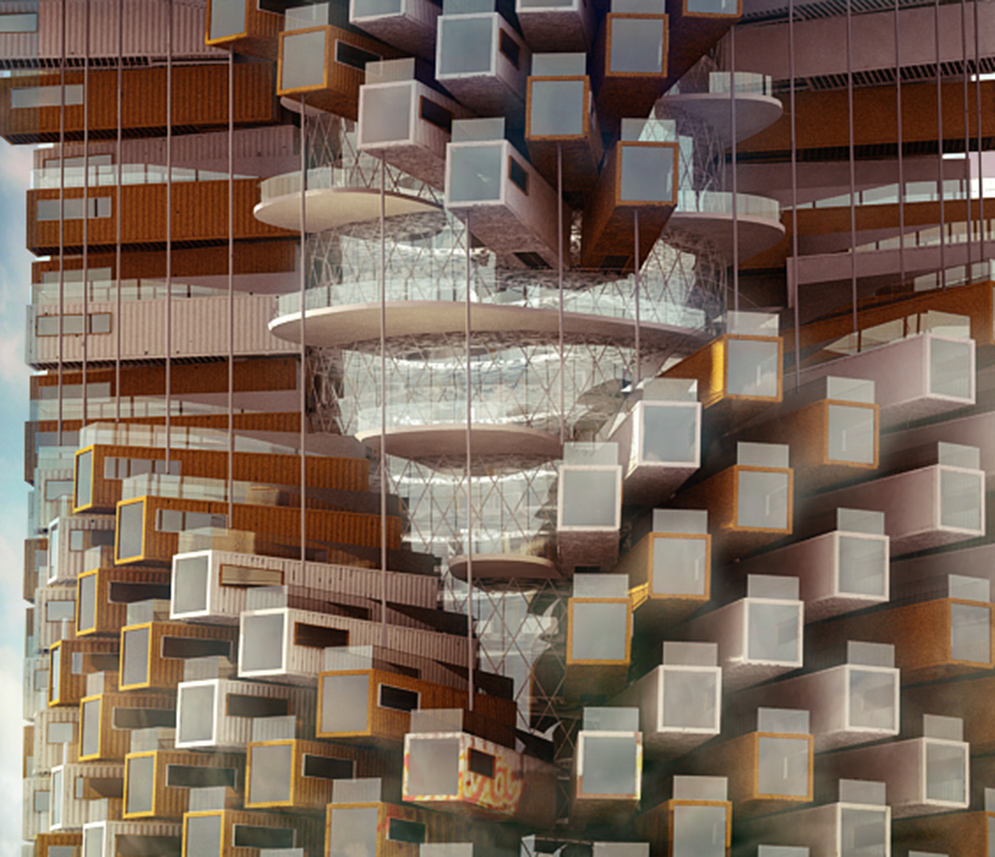 Gallery of M-Rad Proposes Live-Work Towers to Revitalize Downtown Las ...