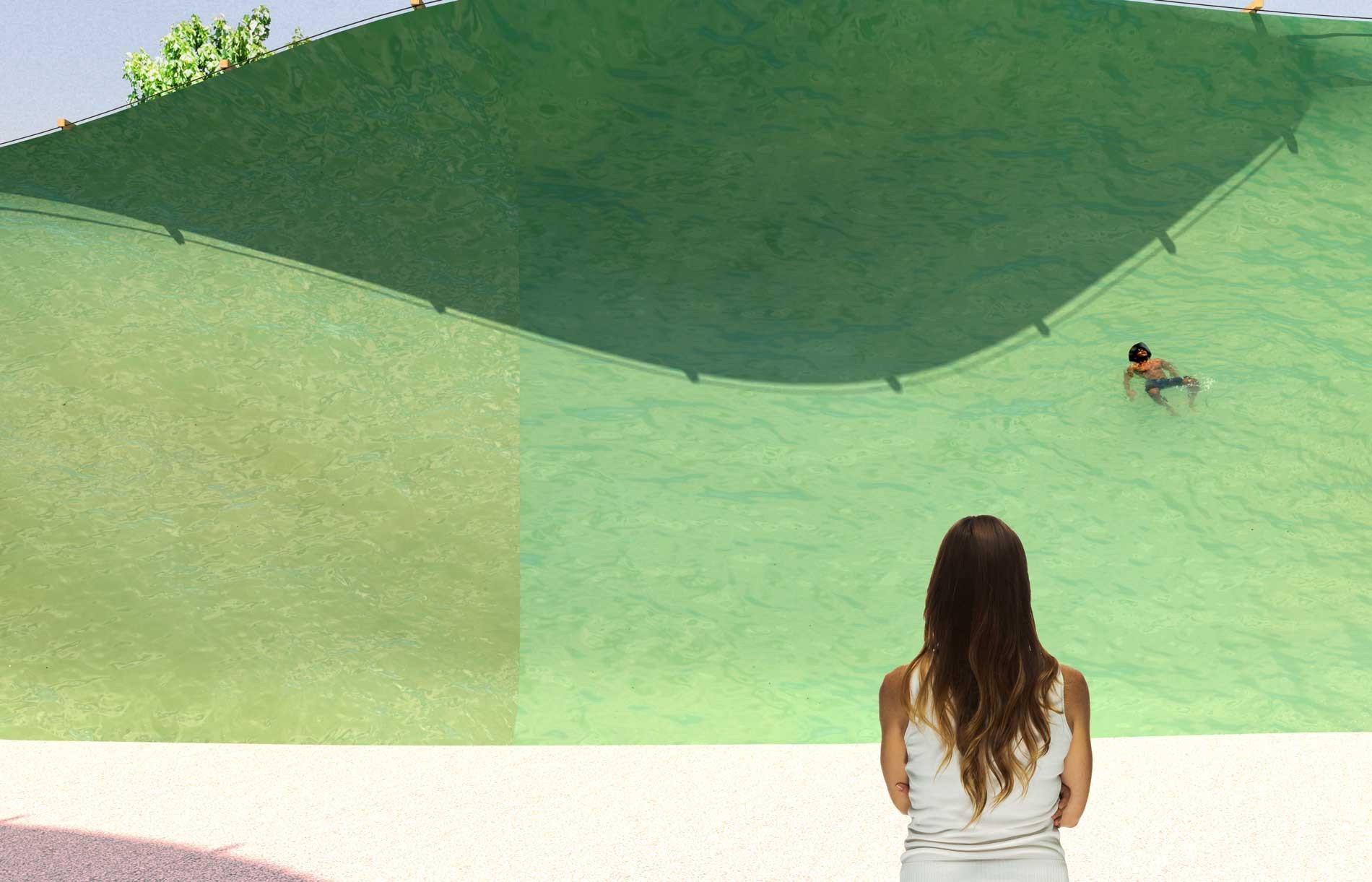 Gallery of MoMA PS1 YAP 2015 Runner-up: Drones' Beach / Brillhart ...