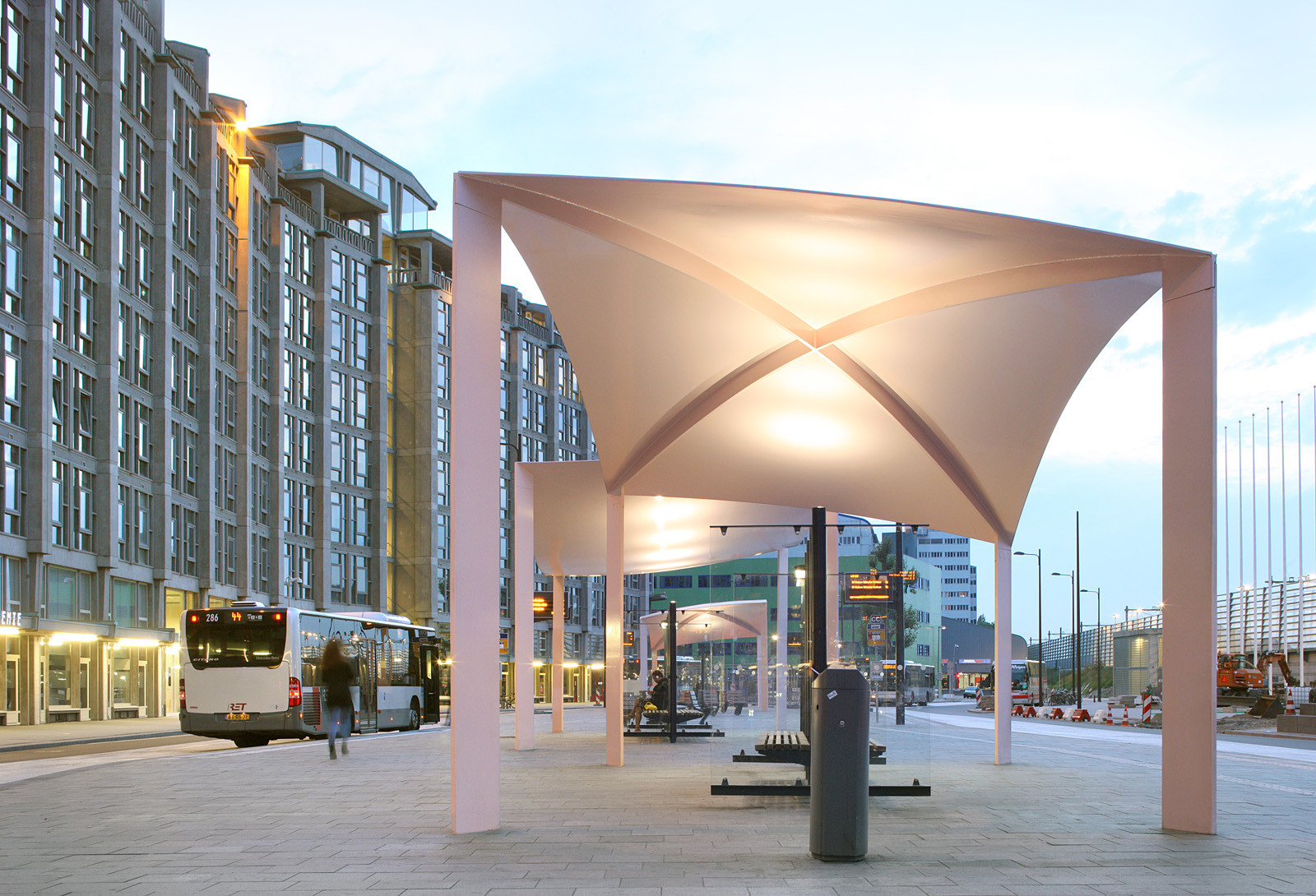 Gallery of Bus Station Canopies / MAXWAN architects + urbanists - 5