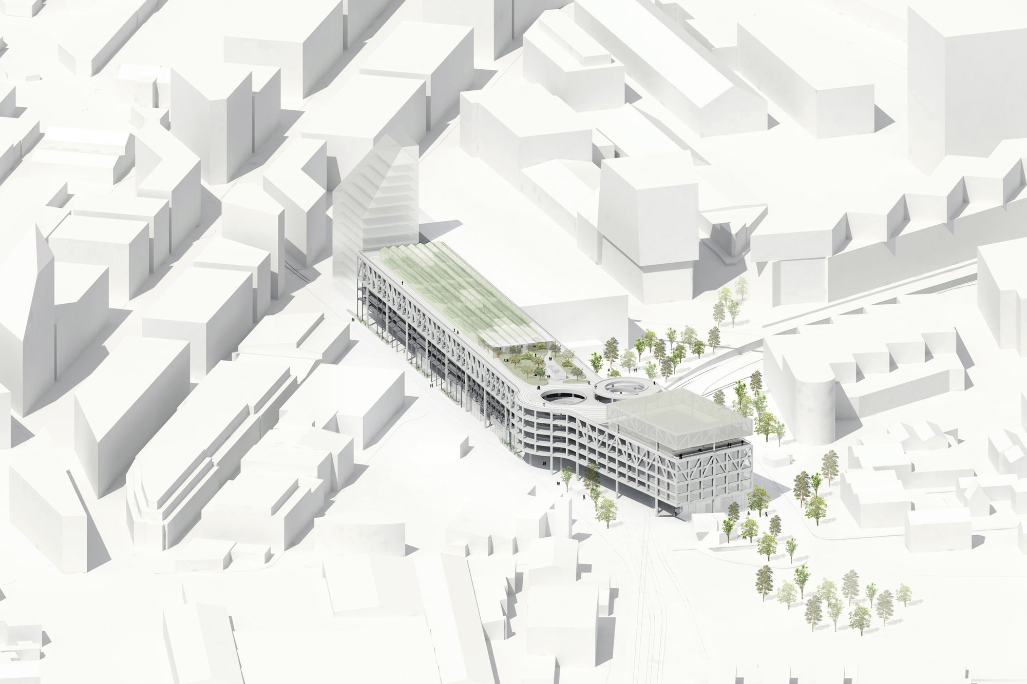 Gallery of HHF Architects Transform Existing Parking Structure into ...