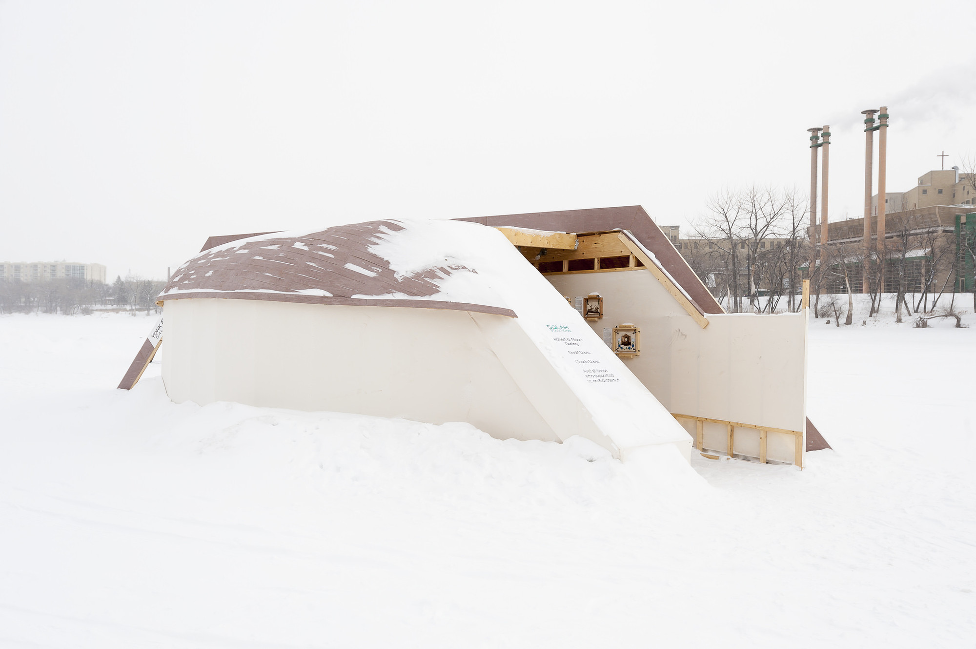 Gallery of Warming Huts Bring Life and Shelter to Winnipeg's Frozen ...