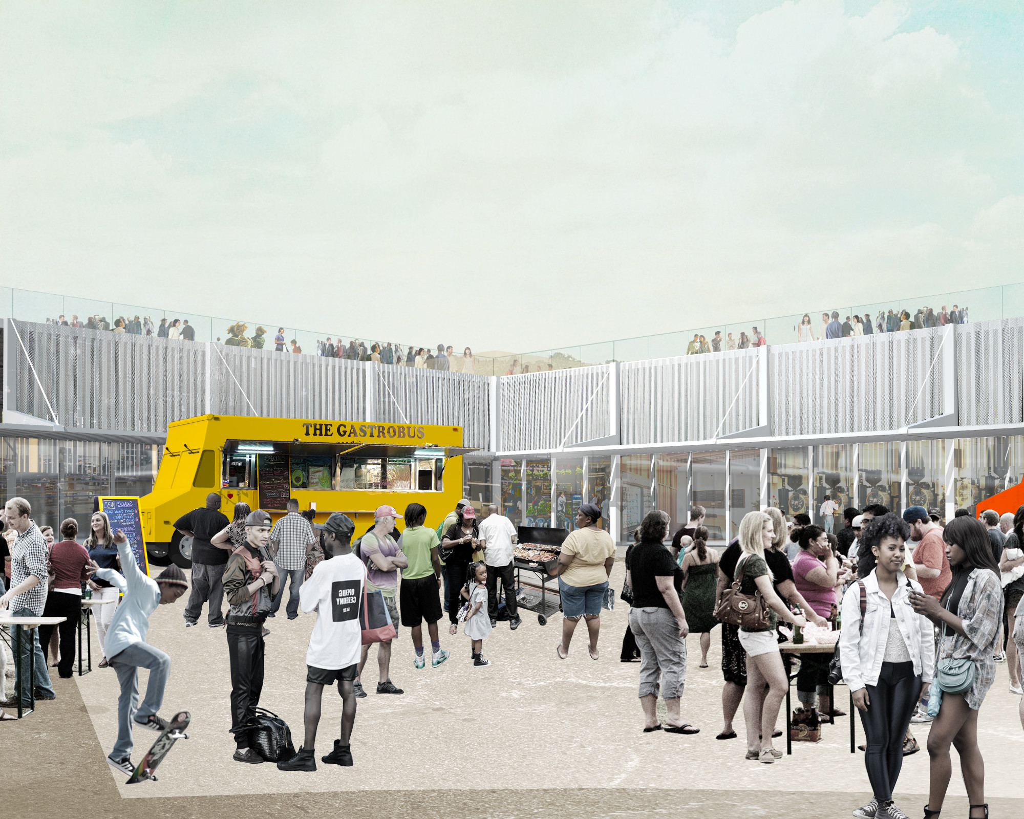 Gallery of OMA Designs Food Port for West Louisville - 8