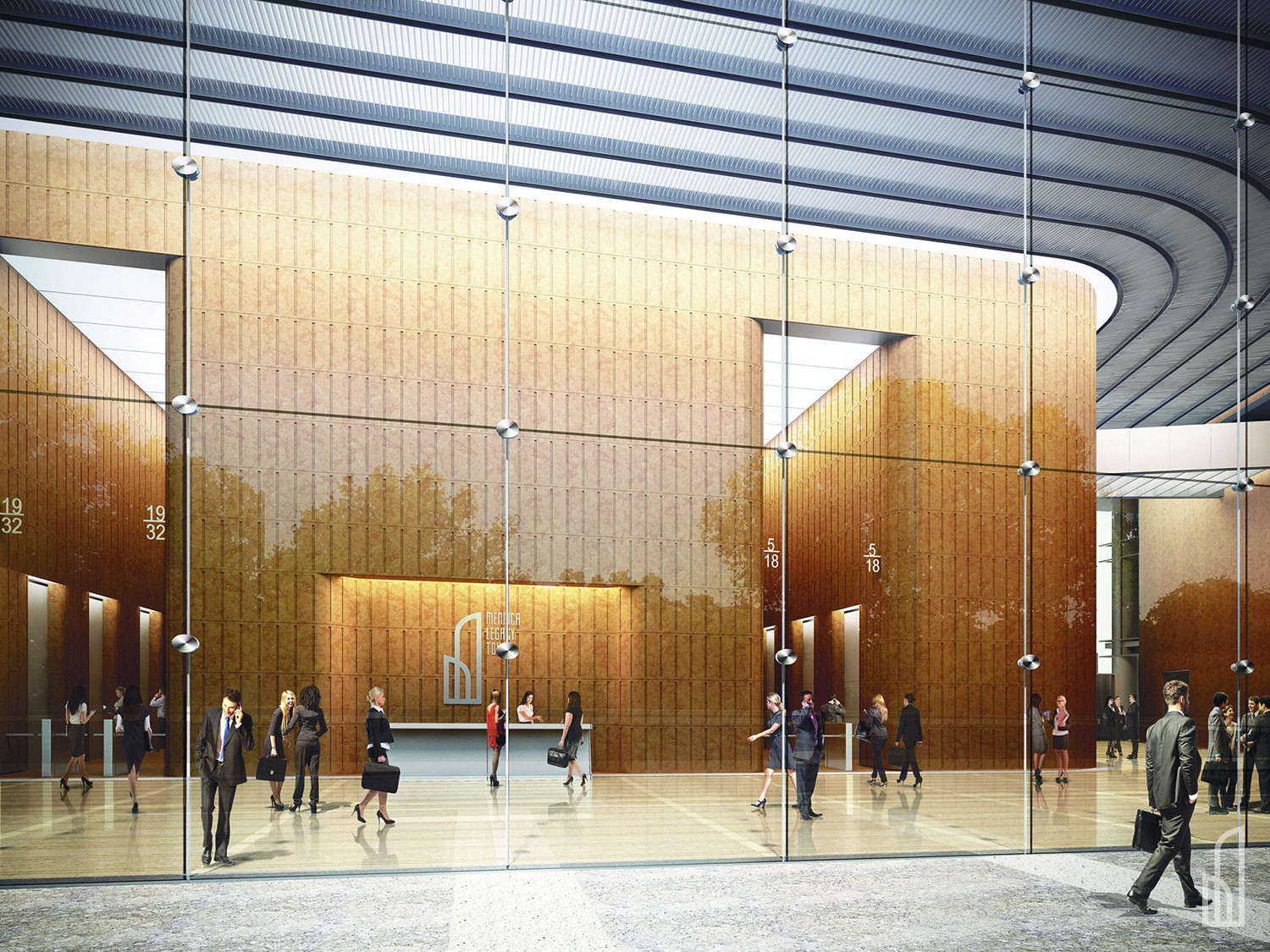 Gallery of Goettsch Partners Prepare to Start Work on Warsaw Tower - 7