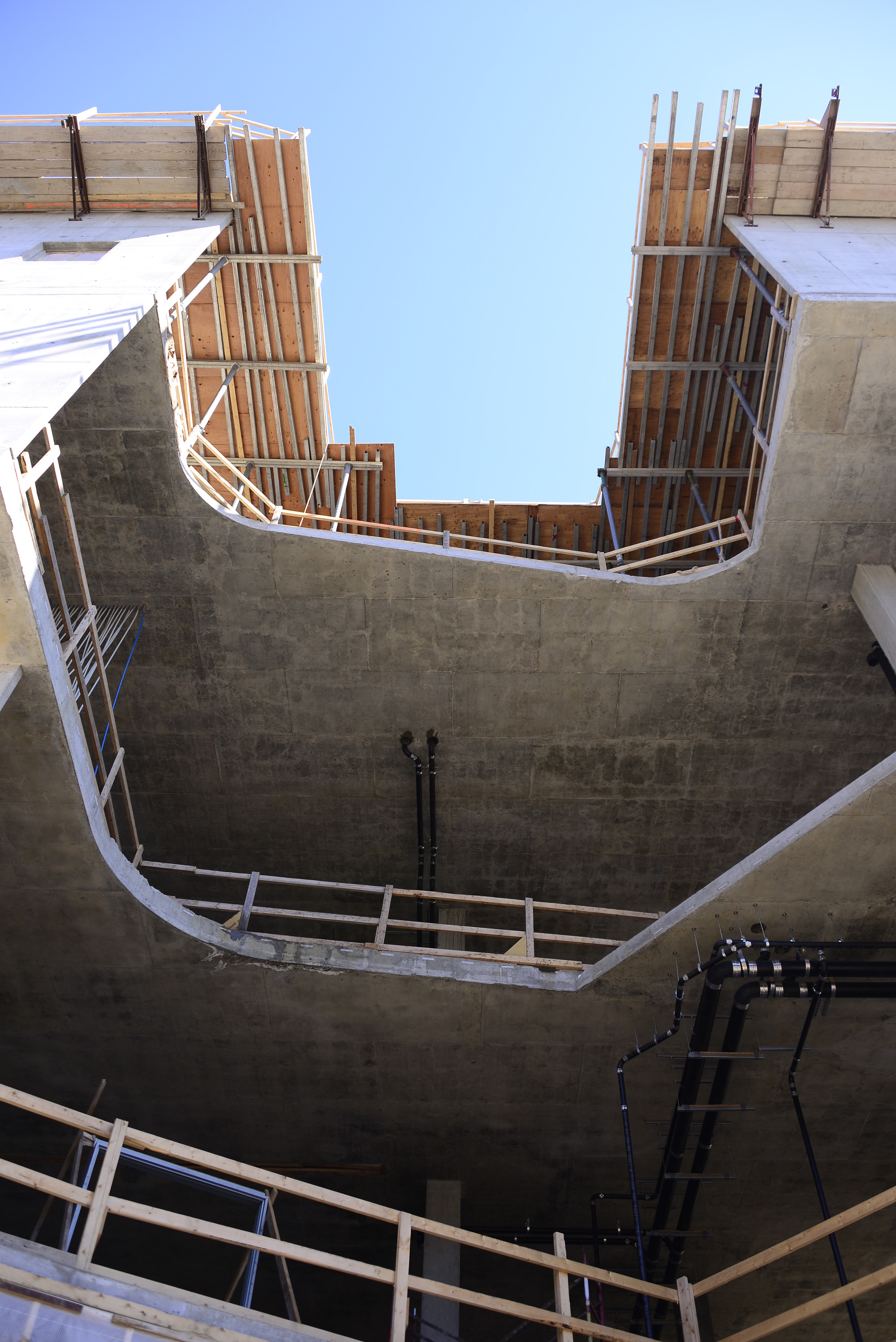 Gallery of Steven Holl Architects Tops Out Visual Arts Building for ...