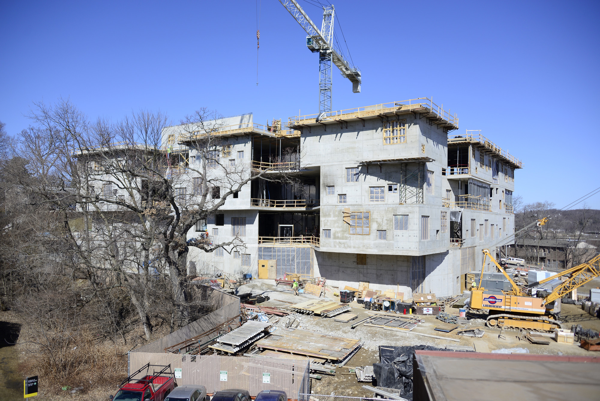 Gallery of Steven Holl Architects Tops Out Visual Arts Building for ...