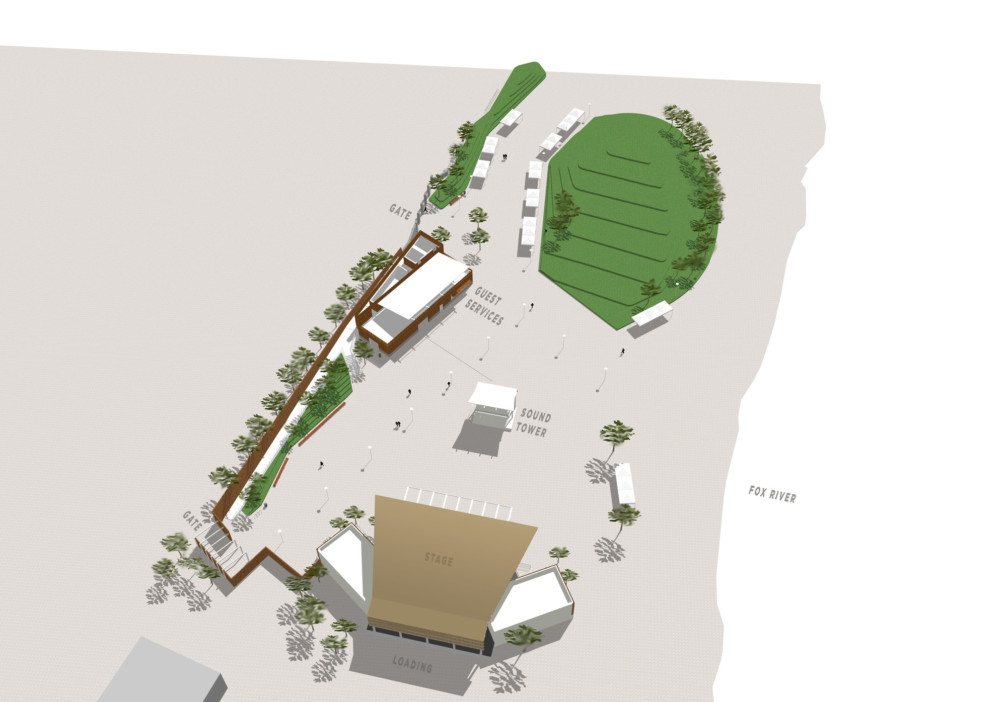 Gallery of Dunham Pavilion at Aurora RiverEdge Park / Muller&Muller - 18