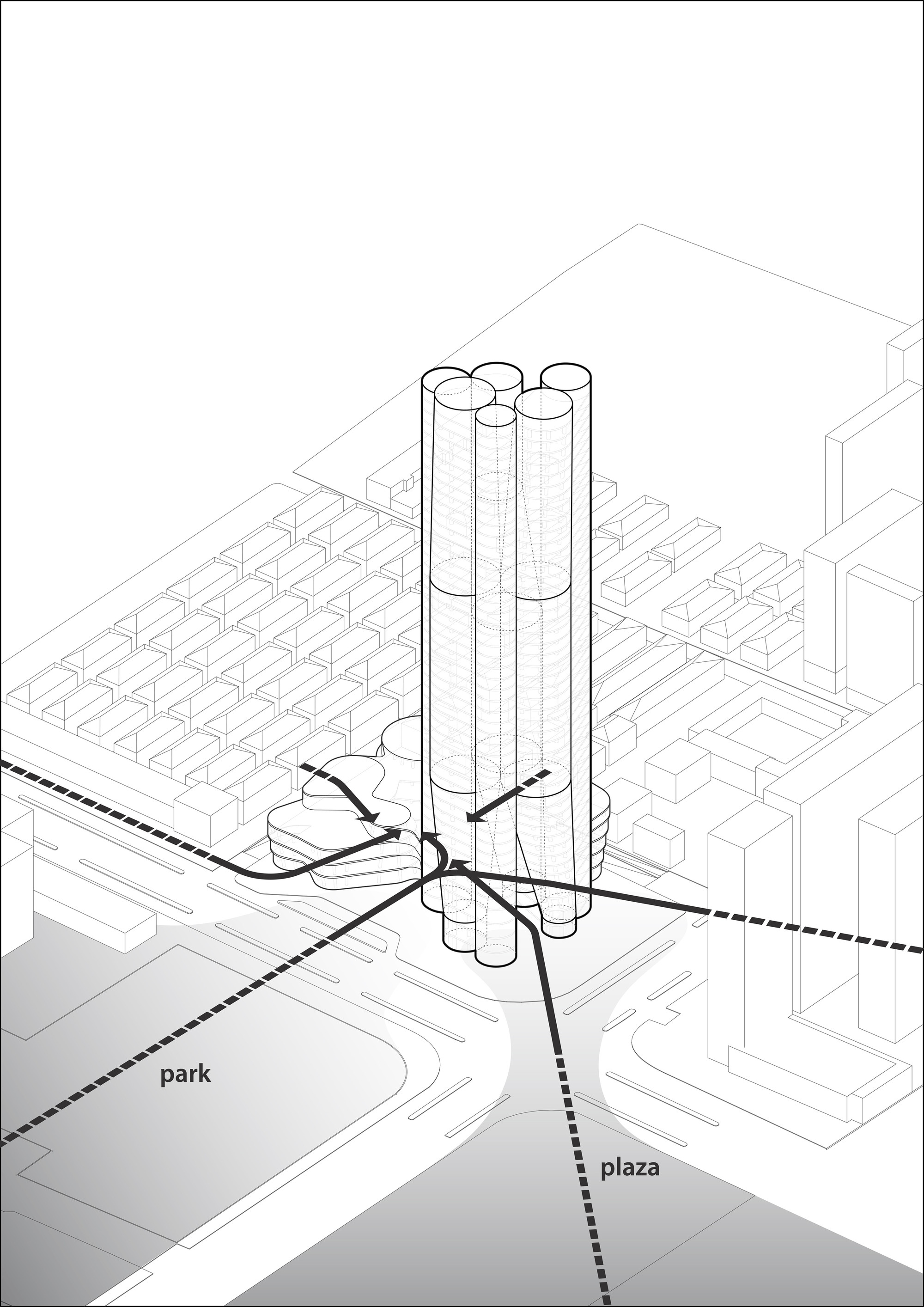 Galería de Bundle Tower, el rascacielos flexible de Urban Systems ...