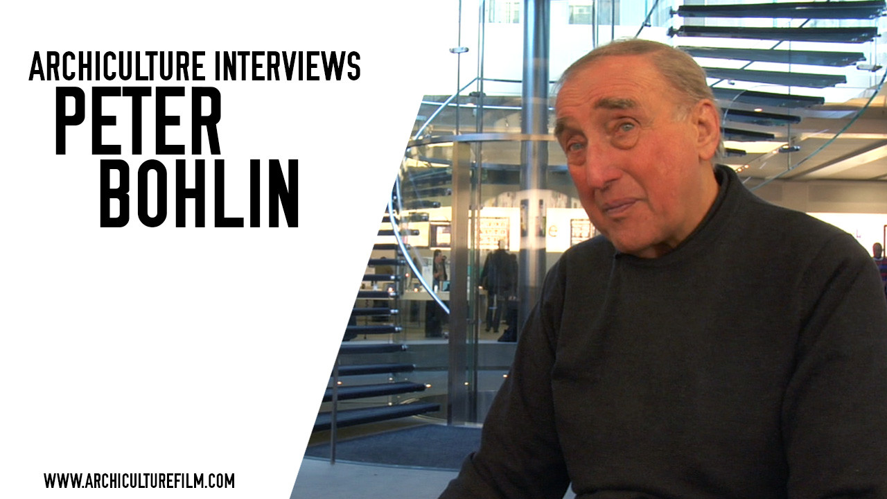 Archiculture Interviews: Peter Bohlin | ArchDaily