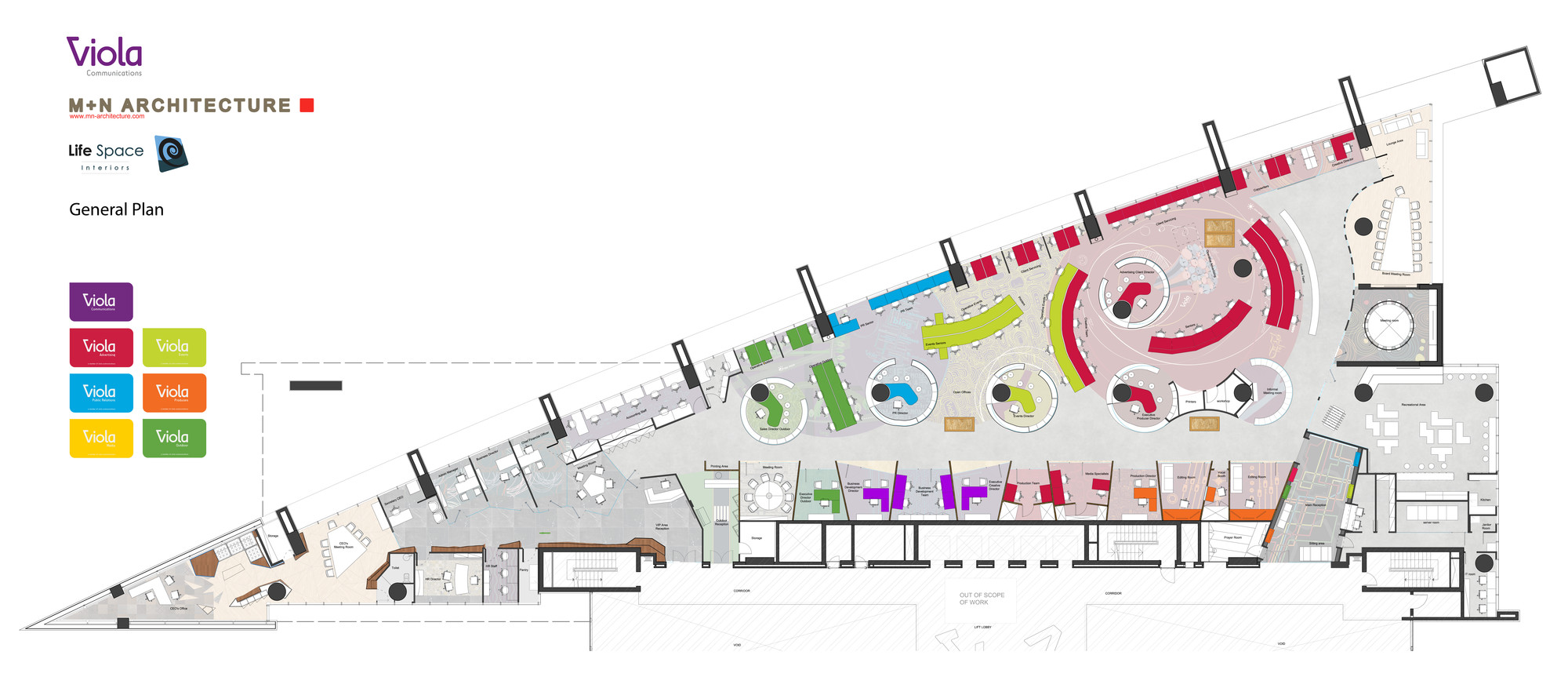 Gallery of Viola Communications Office / M+N Architecture - 23