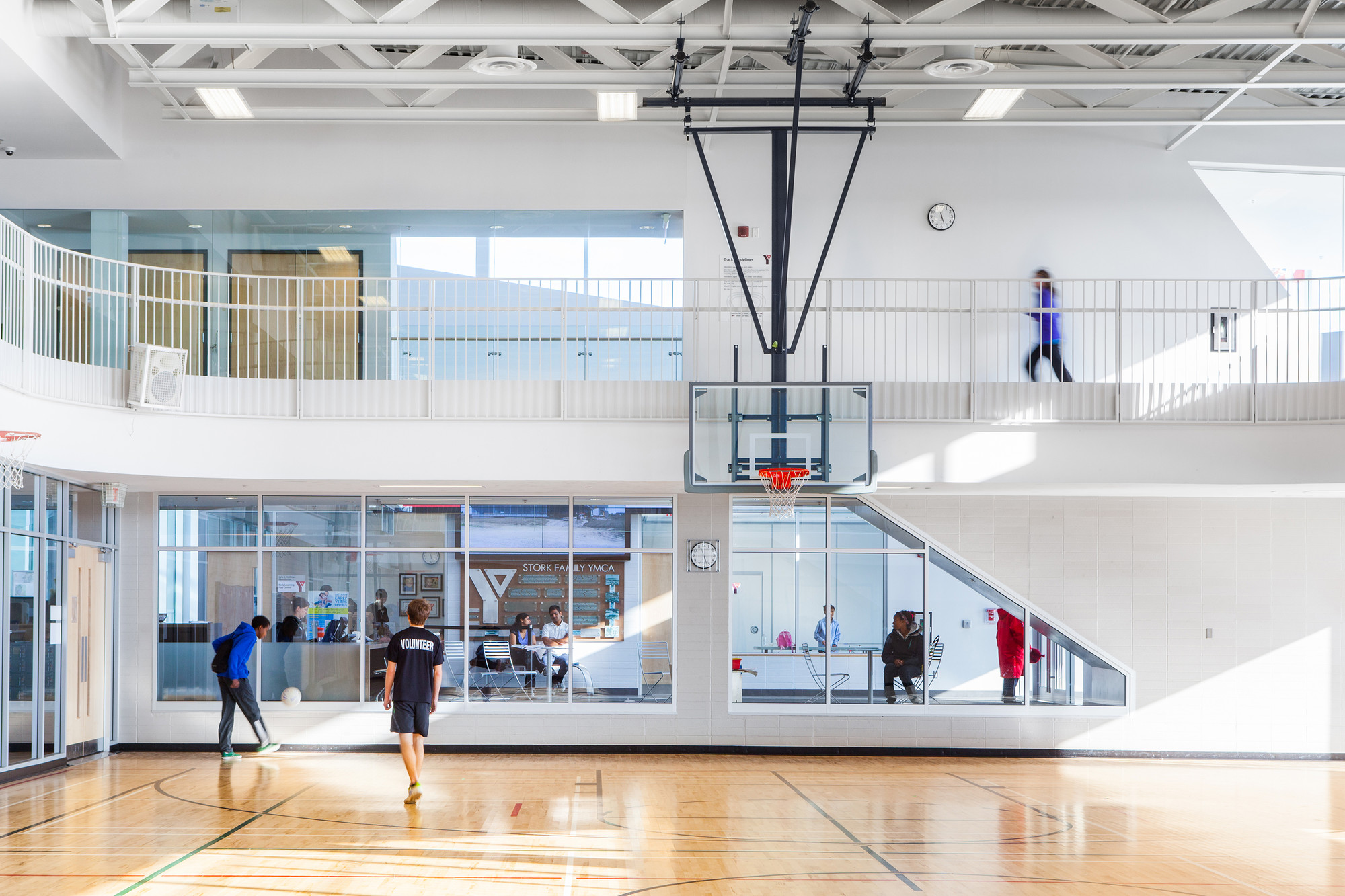 Gallery of John M. Harper Branch Library & Stork Family YMCA / Teeple ...