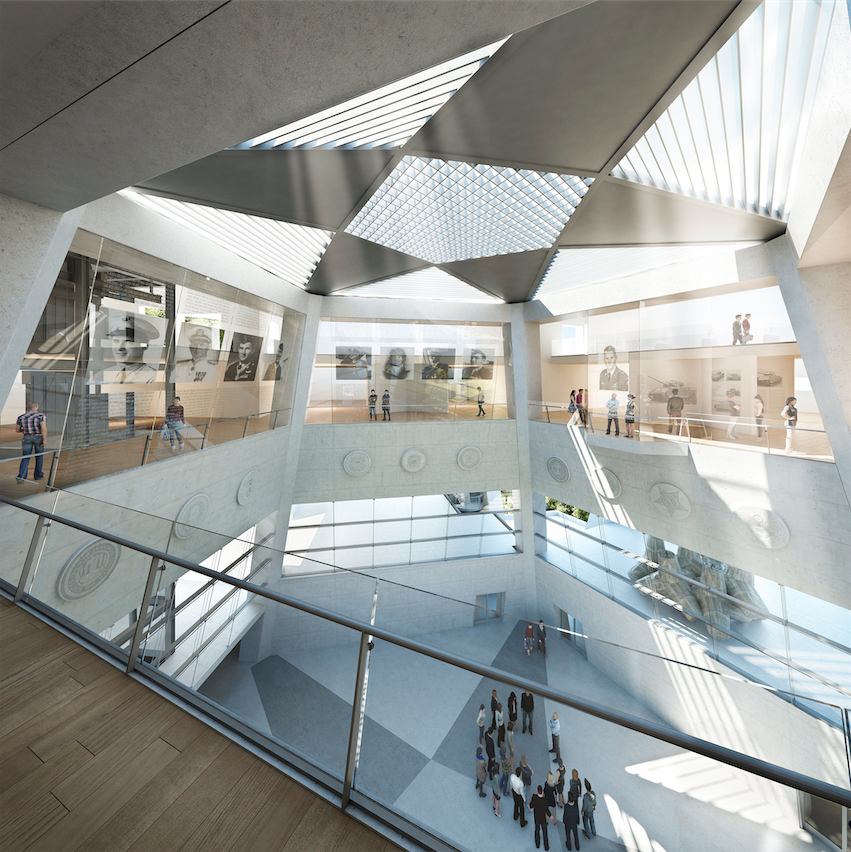 Gallery of Safdie Architects Release Final Designs for National Medal ...