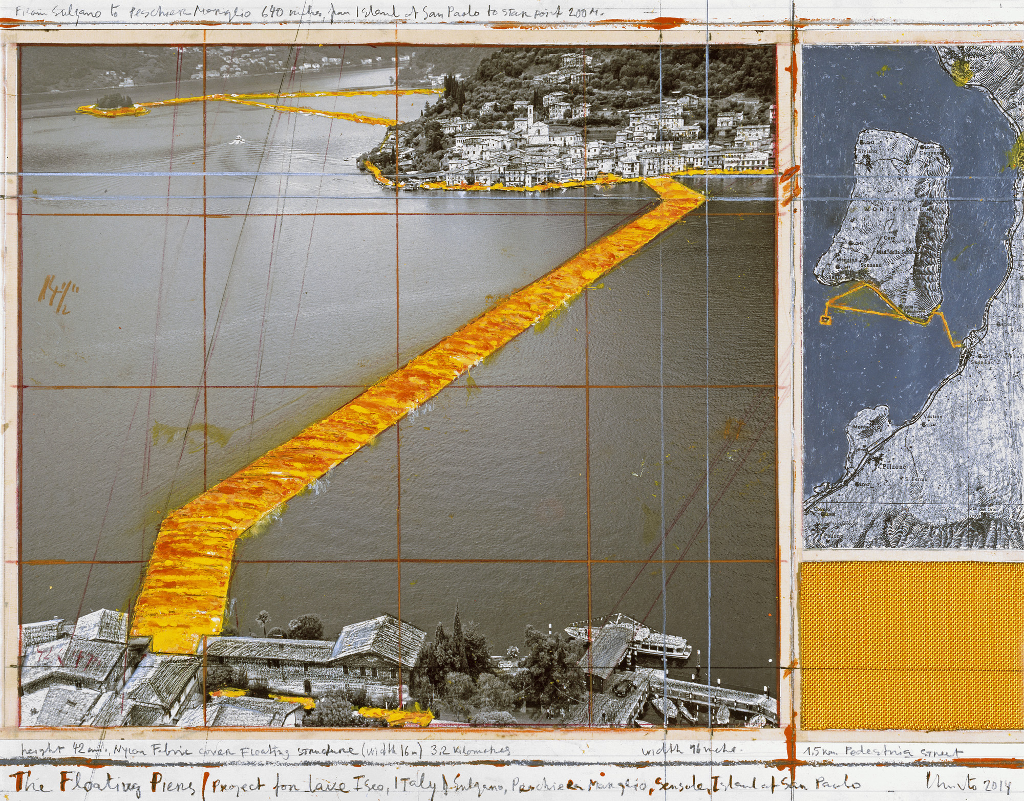 Christo's Floating Piers Will Let You Walk on Water in Italy | ArchDaily