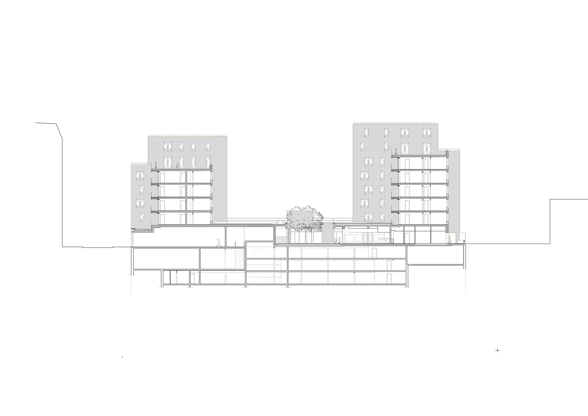 Gallery of Mixed Use 107 Apartement Units / Nunc Architectes - 32