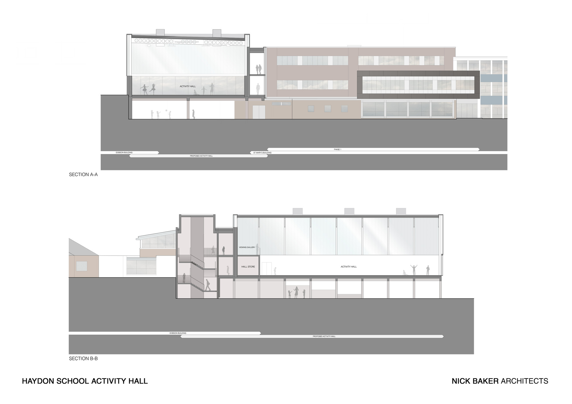 Gallery of Haydon School Activity Hall / Nick Baker Architects - 25