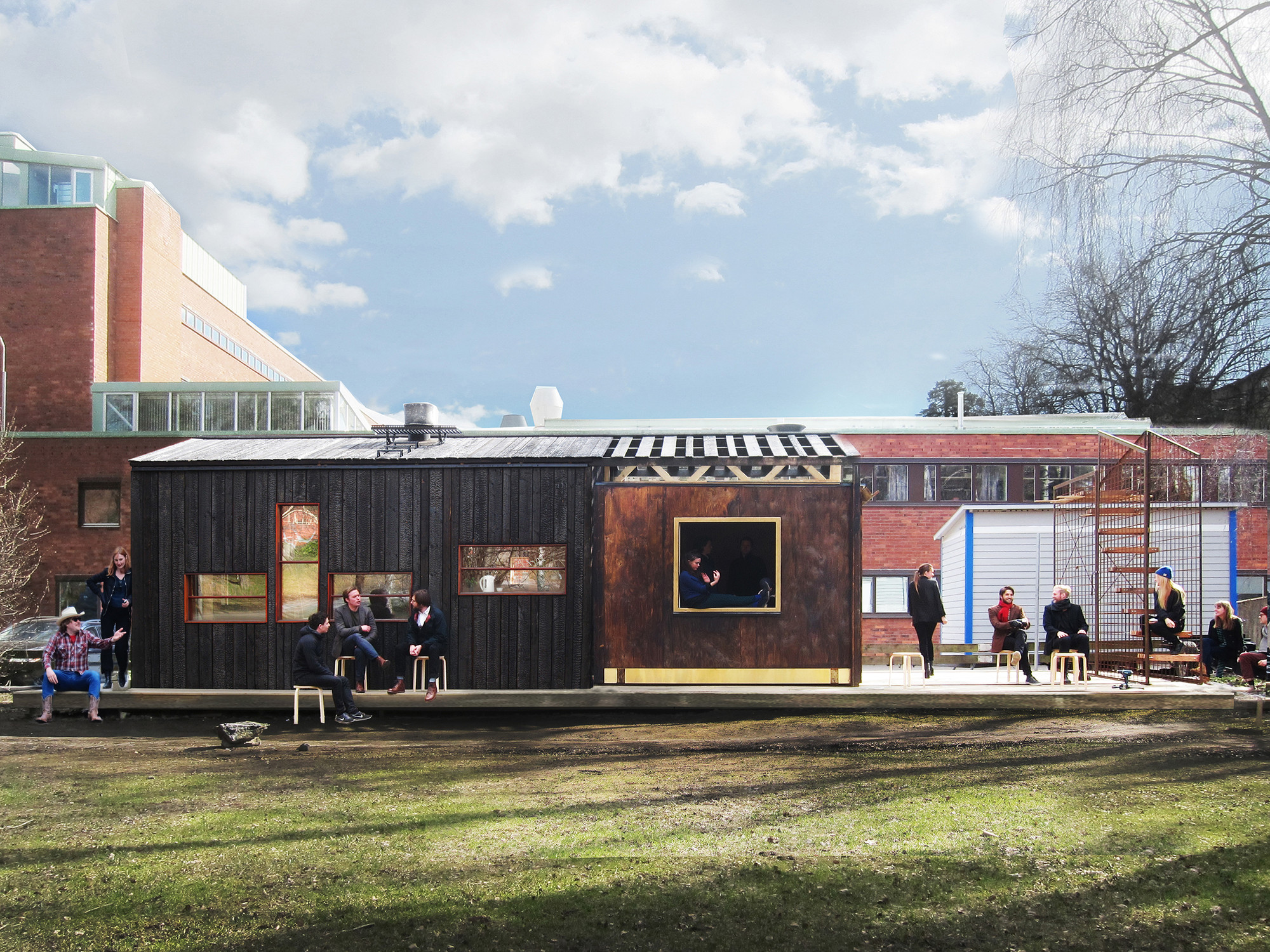 Gallery of Full Scale Studio Completes Rolling House in Sweden - 8