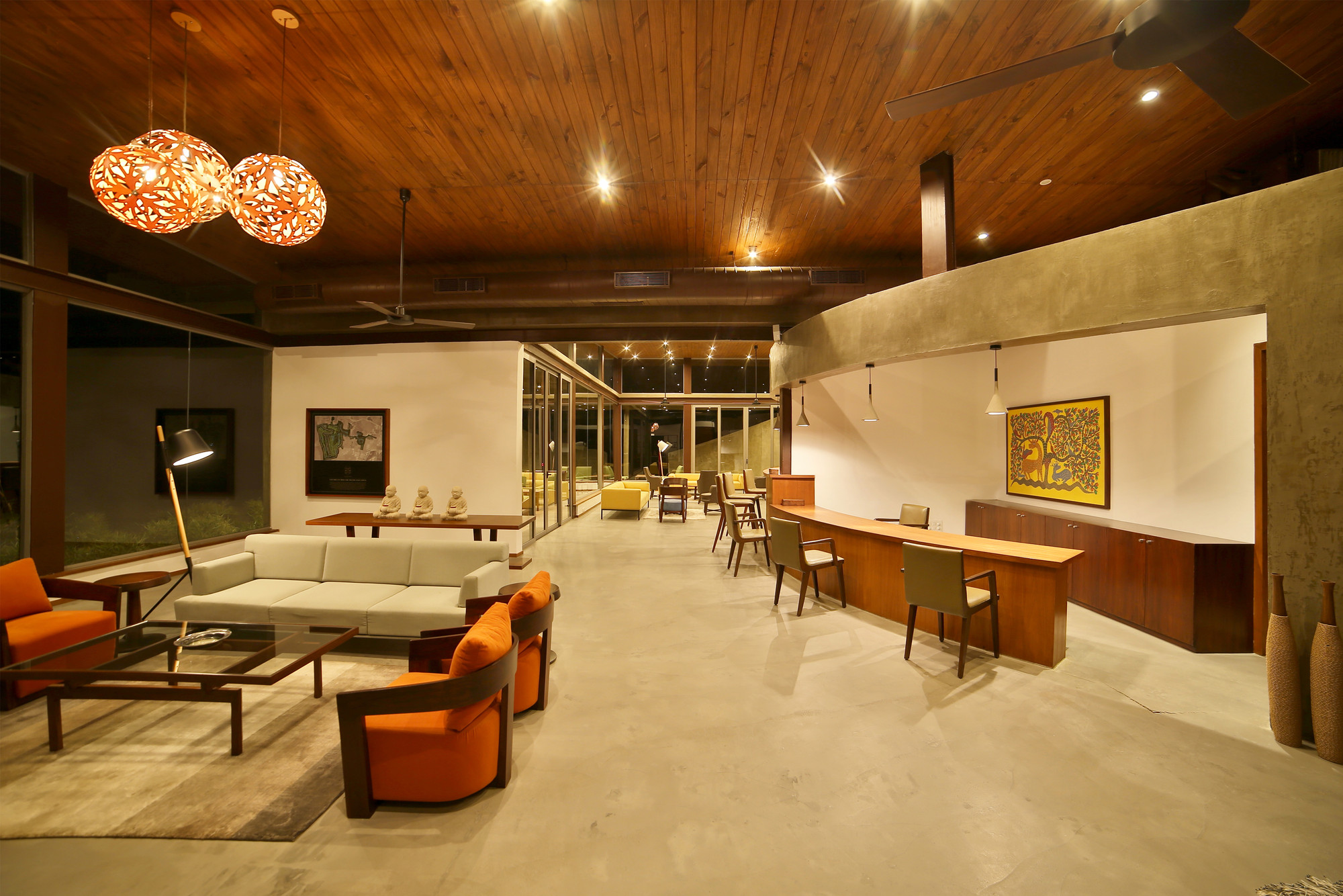 Gallery of Visitors Entrance Pavilion at Glade One / Khosla Associates - 10