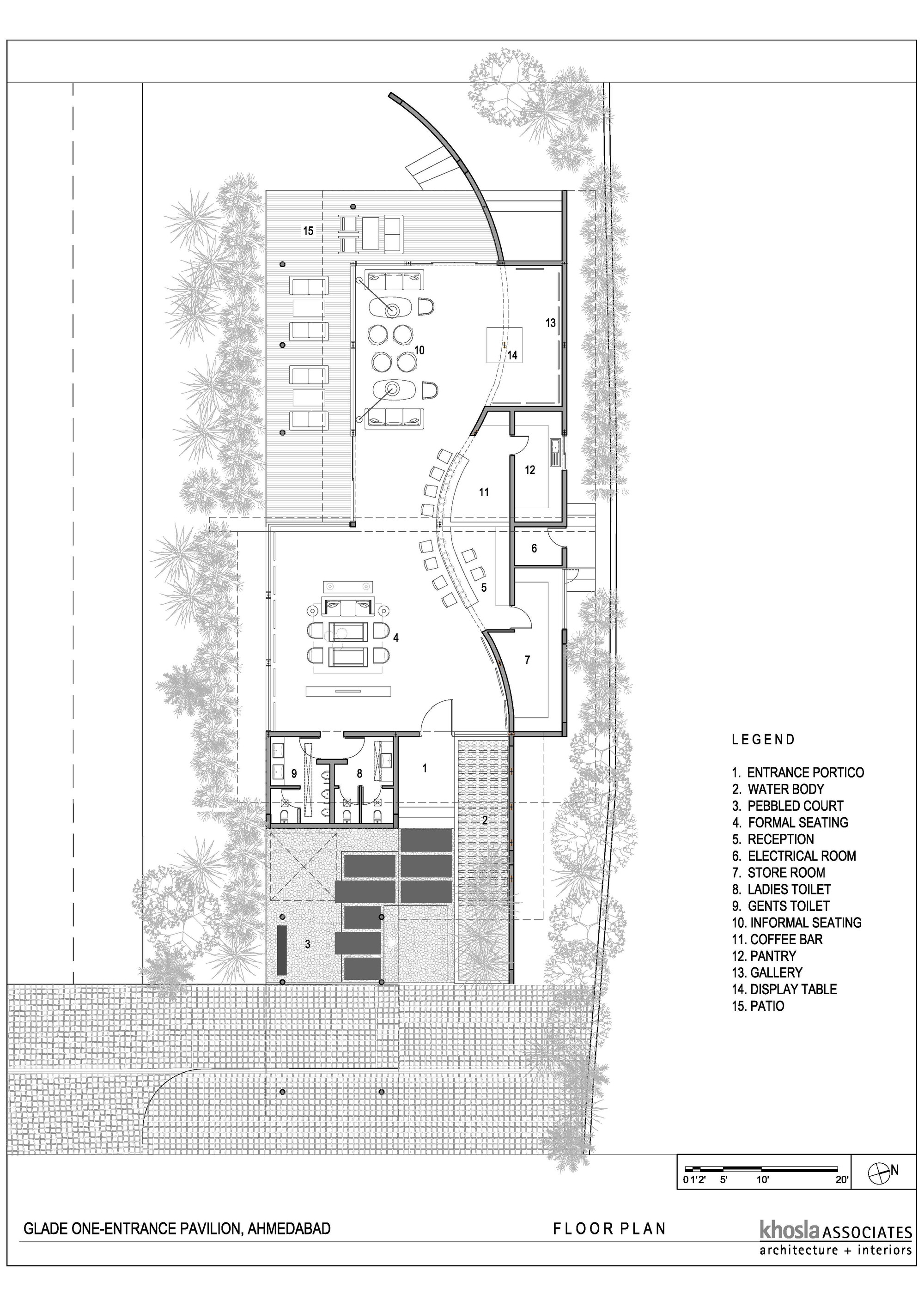 Gallery of Visitors Entrance Pavilion at Glade One / Khosla Associates - 15