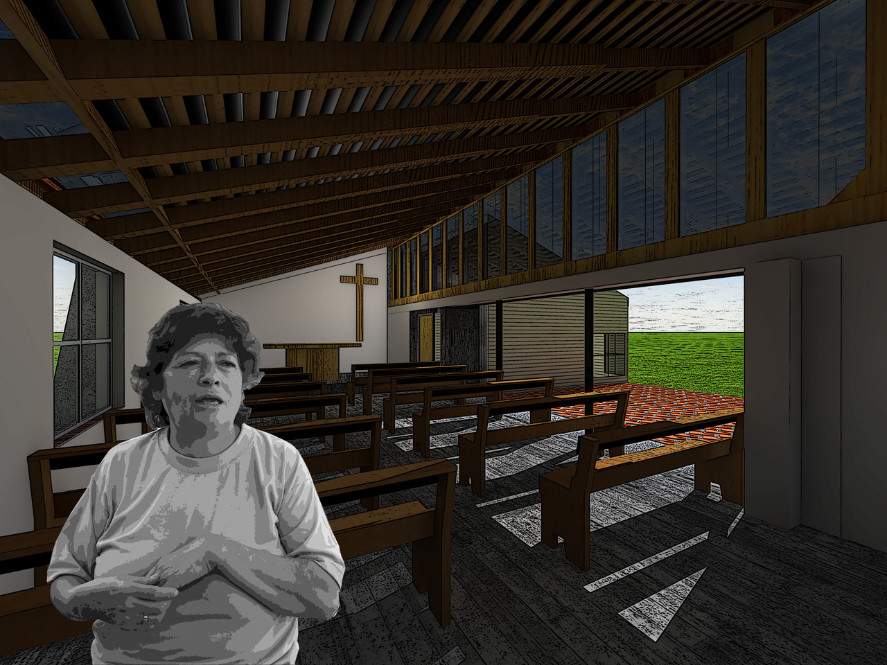 Galería de Rehabilitación de capilla rural en Teno: una extensión del ...