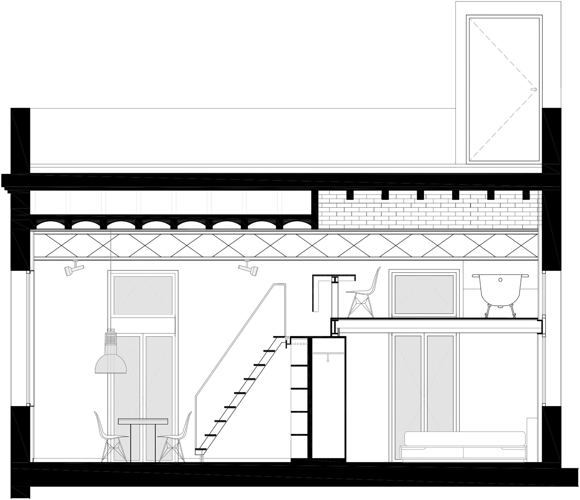 Gallery of Industrial Loft Grober / Meta-studio - 19