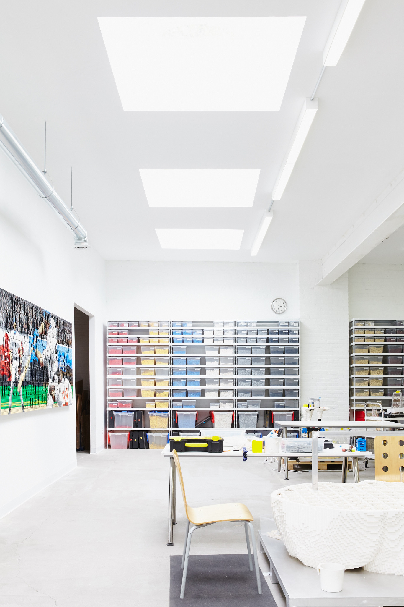 Gallery of Inside studioMET’s Studio for LEGO Artist Sean Kenney - 14