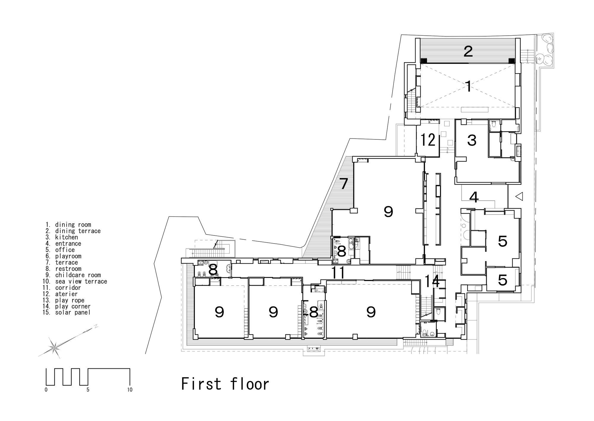 Galeria de Jardim da Infância e Creche OB / HIBINOSEKKEI + Youji no ...