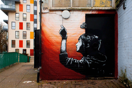 A.L. Crego Transforms 20 Murals into Animated GIFS | ArchDaily