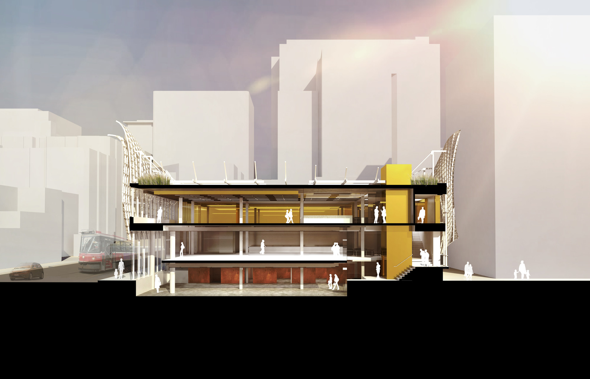 Gallery of Bortolotto Unveils Design for Rosalie Sharp Pavilion in ...