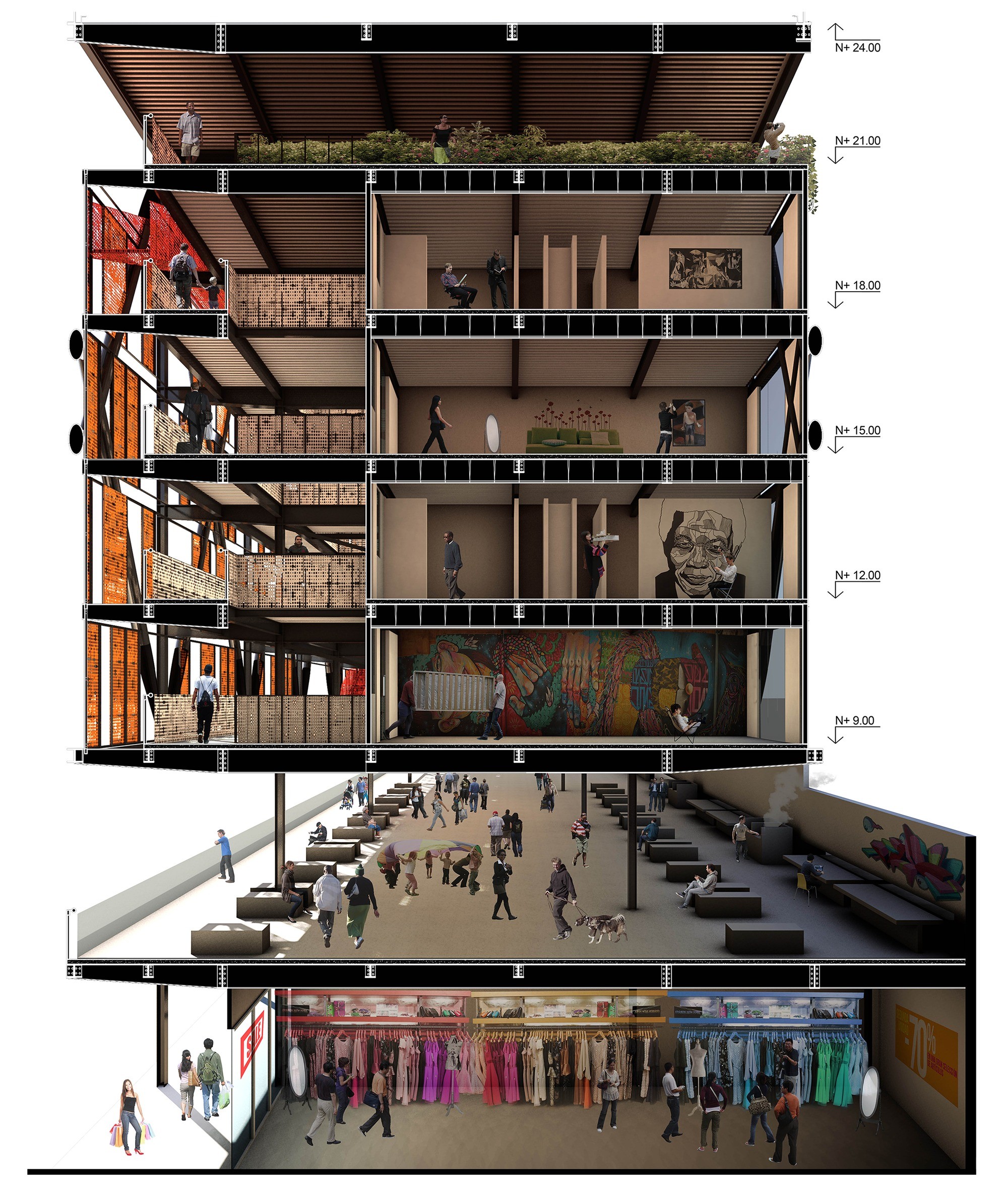 Archivo: Cortes Fugados | ArchDaily en Español