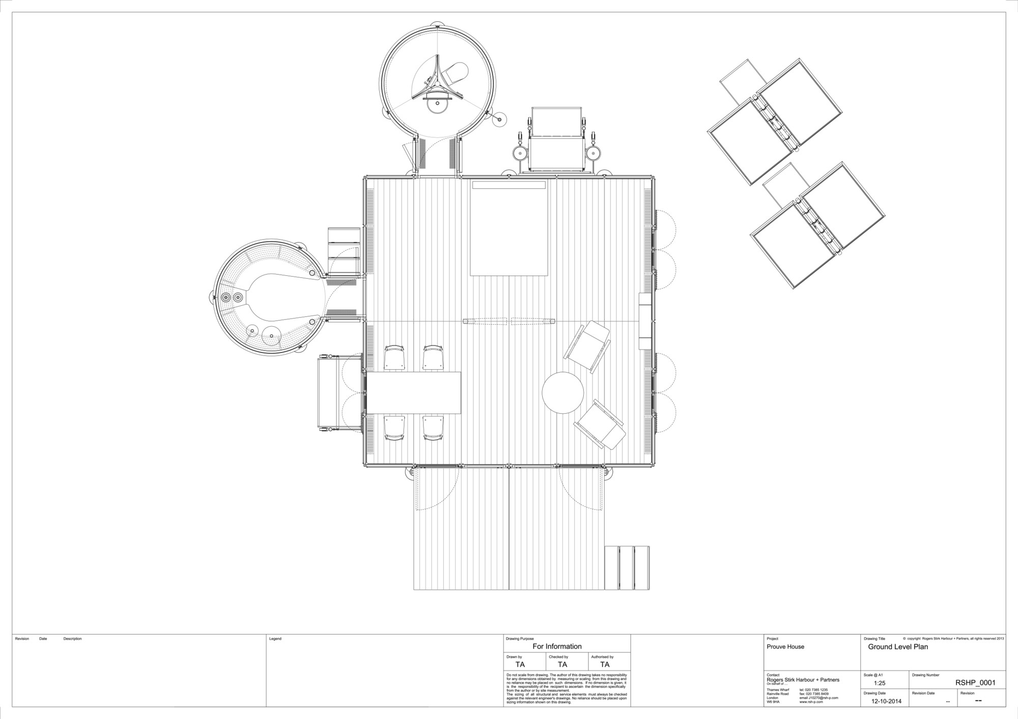 Gallery of RSHP Adapts Jean Prouvé’s 6x6 Demountable House for Design ...