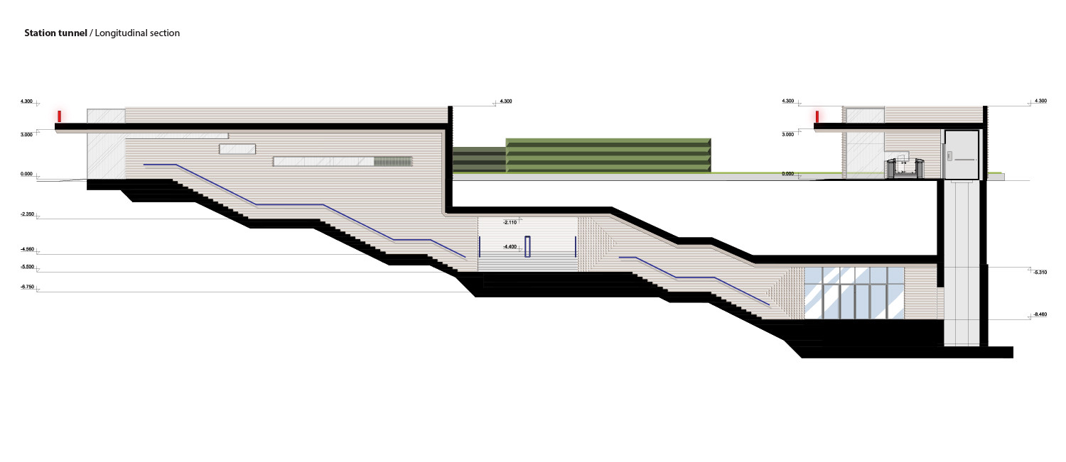 Gallery of Variant Studio's Moscow Metro Proposal: The World’s Quietest ...