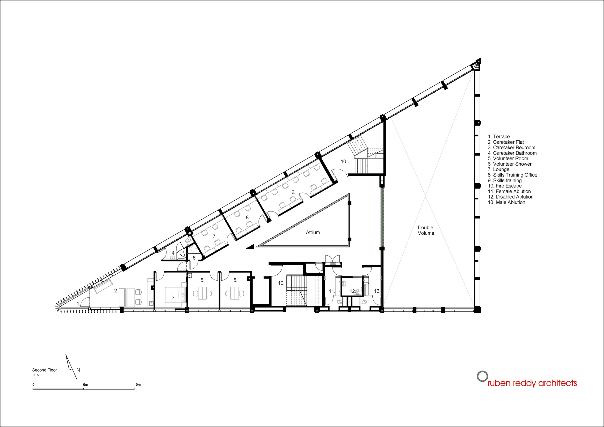 Gallery of Denis Hurley Centre / Ruben Reddy Architects - 16