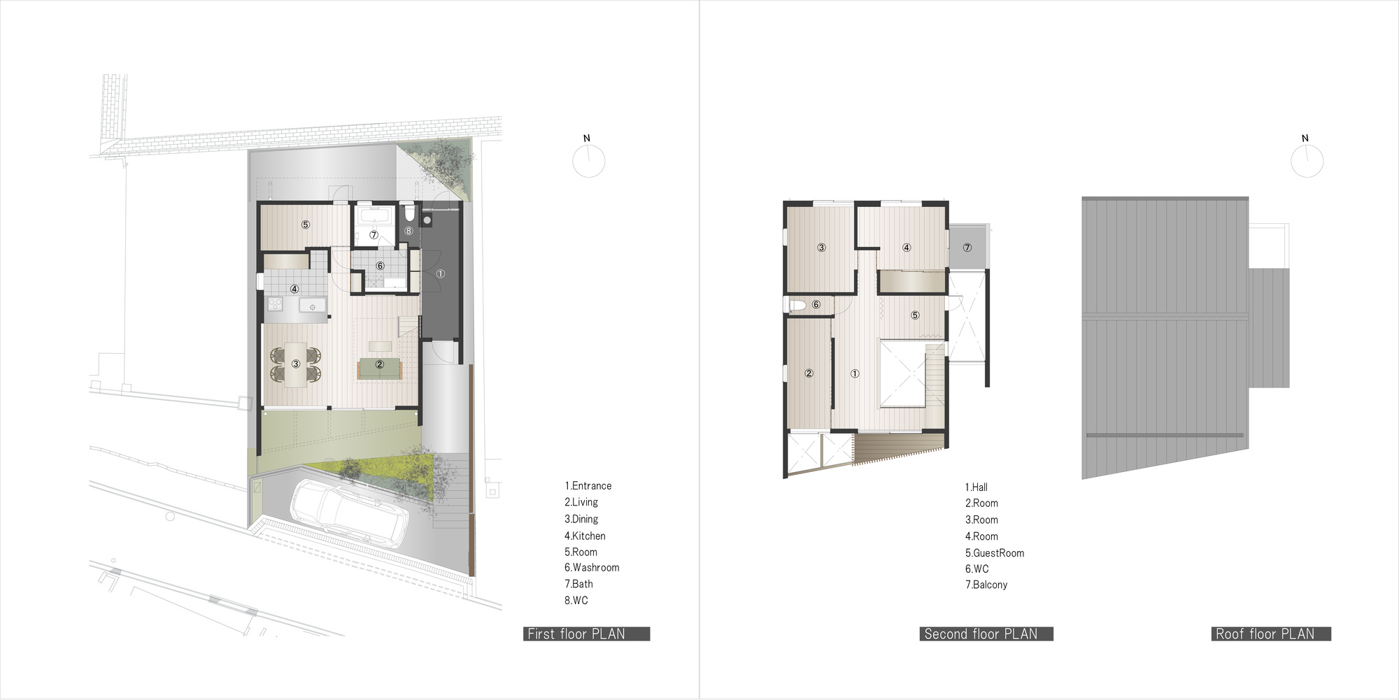 Gallery of House of Yabugaoka / Flame planningoffice - 11