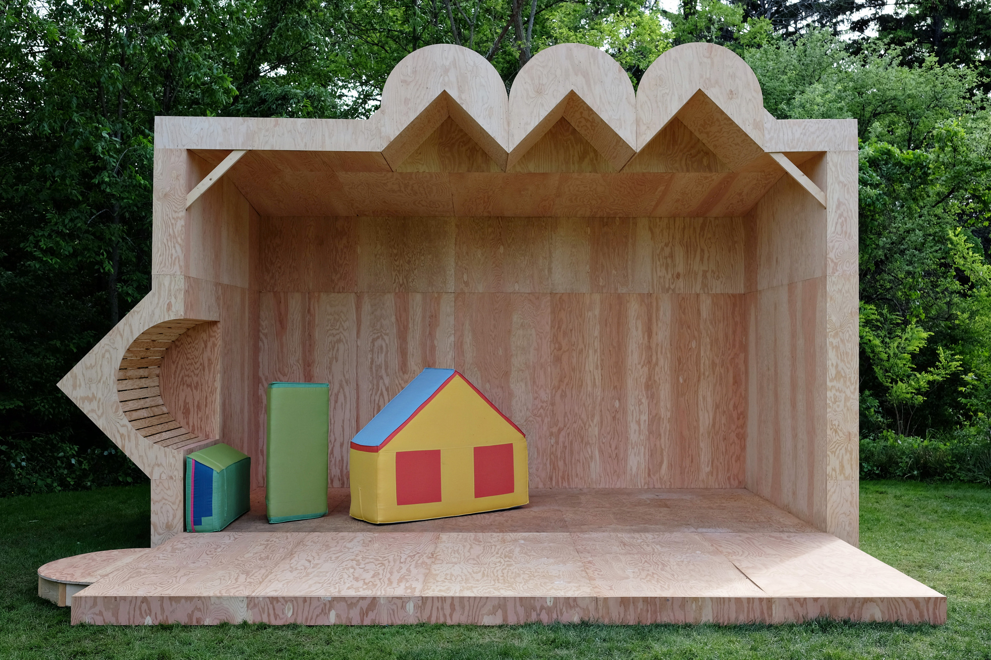 Gallery of Design With Company + Arup Create “Shaw Town” Theatre in ...