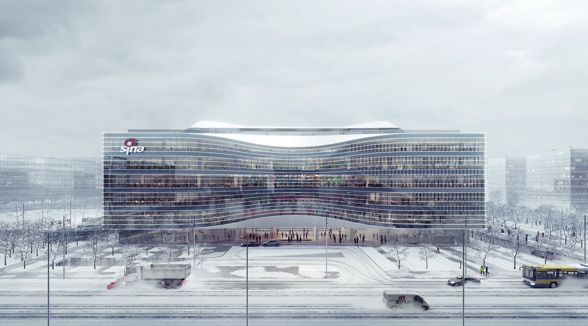 Gallery of Construction Underway on Aedas’ “Infinite” Design for New ...