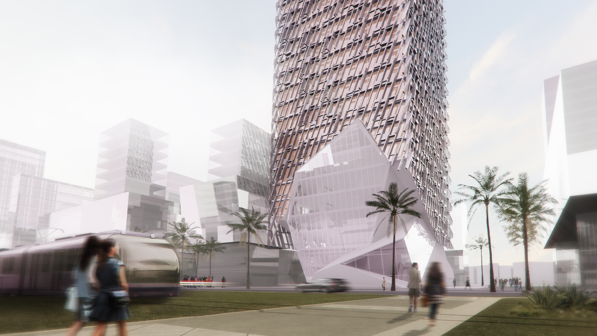 Gallery of Morphosis Architects Releases Casablanca Finance City Tower ...