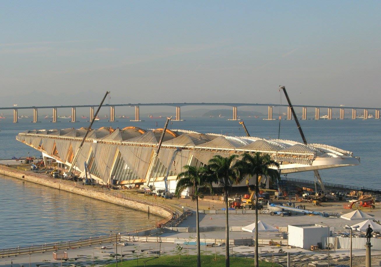 Gallery of Construction Well Underway on Santiago Calatrava’s Museum of ...