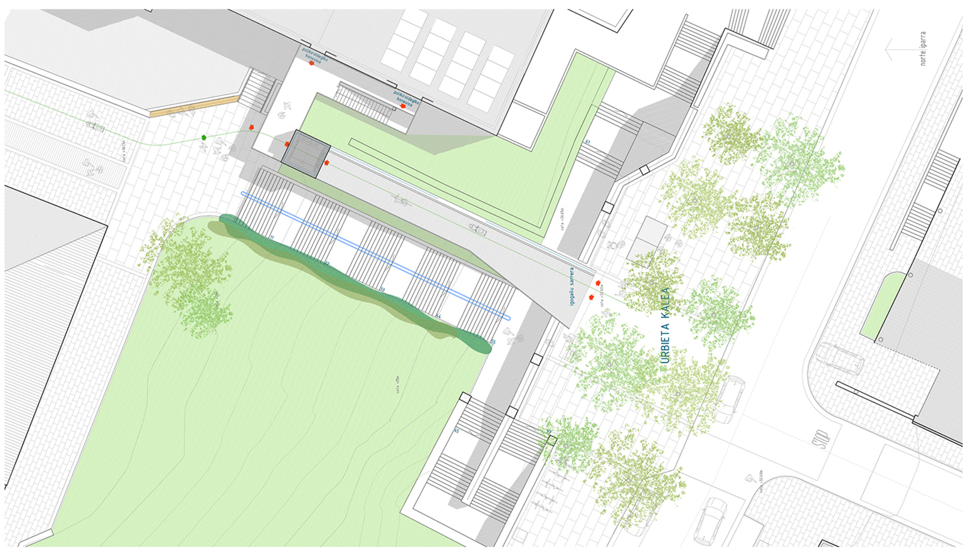 Gallery of Urban Elevator and Pedestrian Bridge / VAUMM - 21