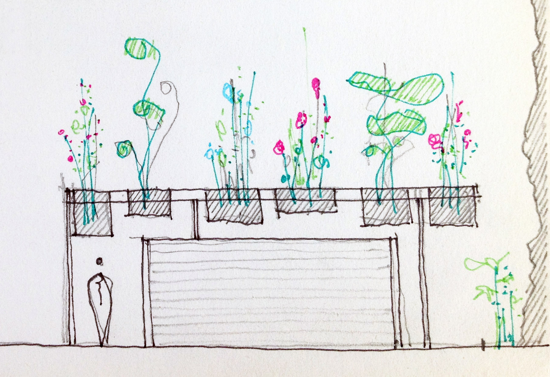 Gallery of Modular Units Create a Raised Garden Screen in this ...