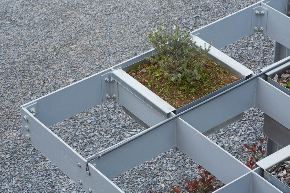 Gallery of Modular Units Create a Raised Garden Screen in this ...