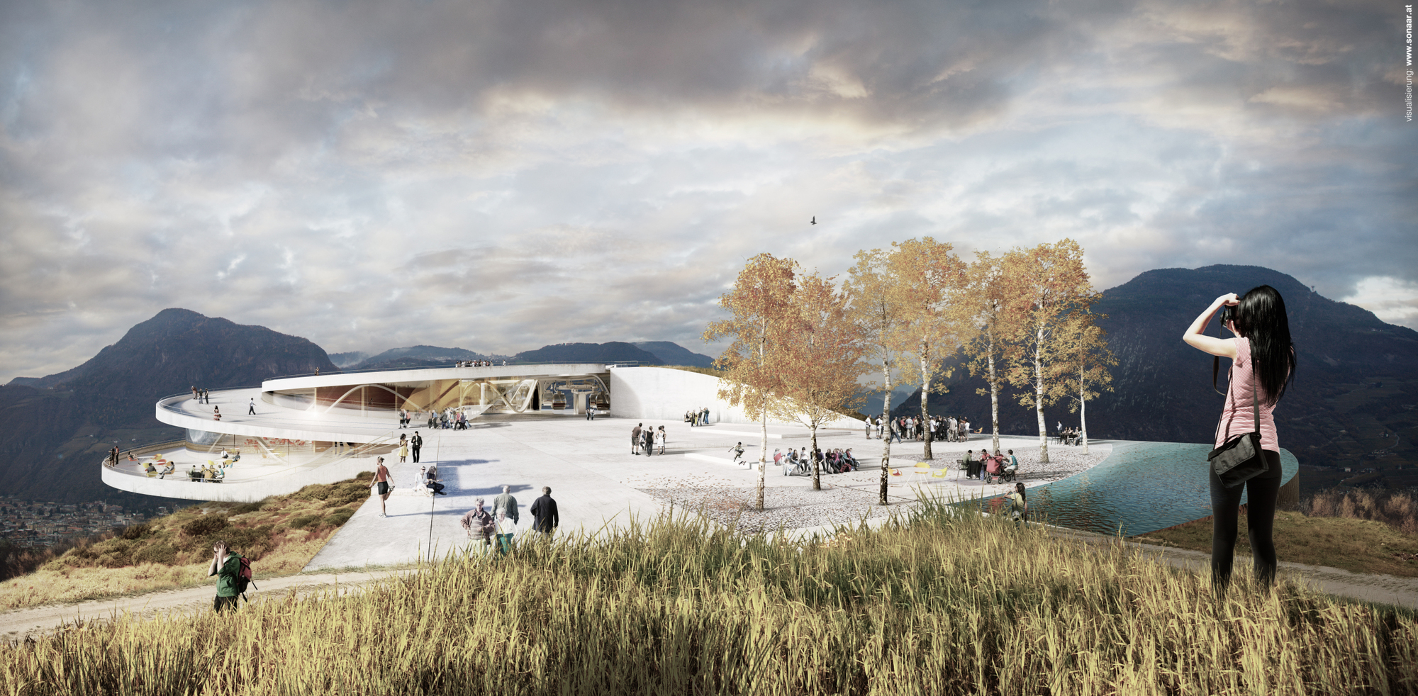 Gallery of Snøhetta Selected to Design Cable Car for Bolzano in Italy - 4