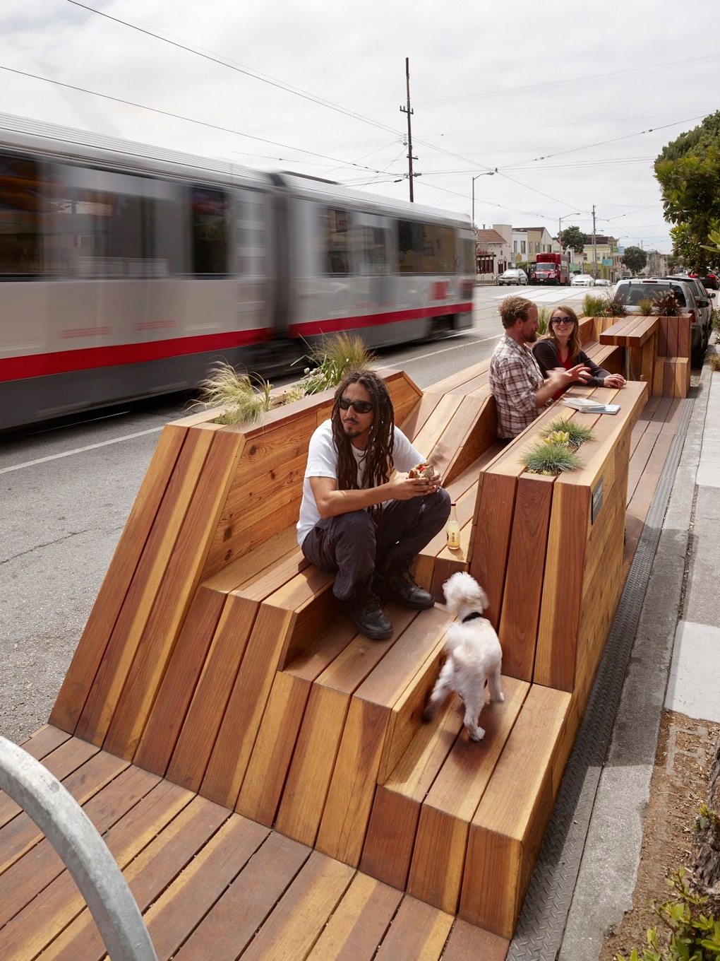 Galería de Sunset Parklet, una plazoleta diseñada por INTERSTICE ...