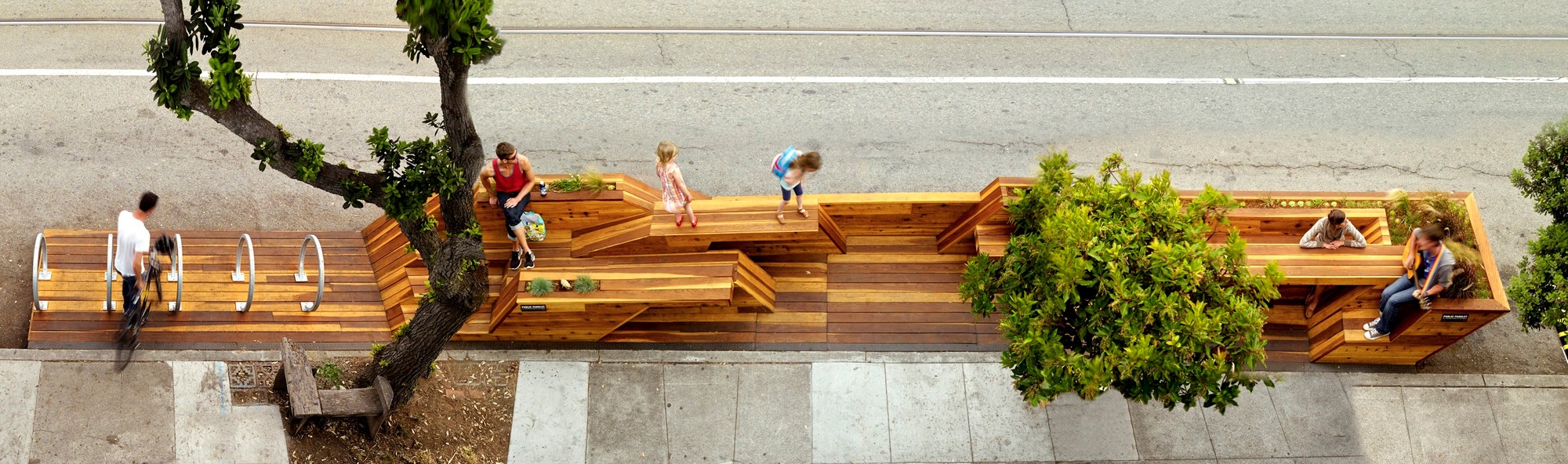 Galería de Sunset Parklet, una plazoleta diseñada por INTERSTICE ...
