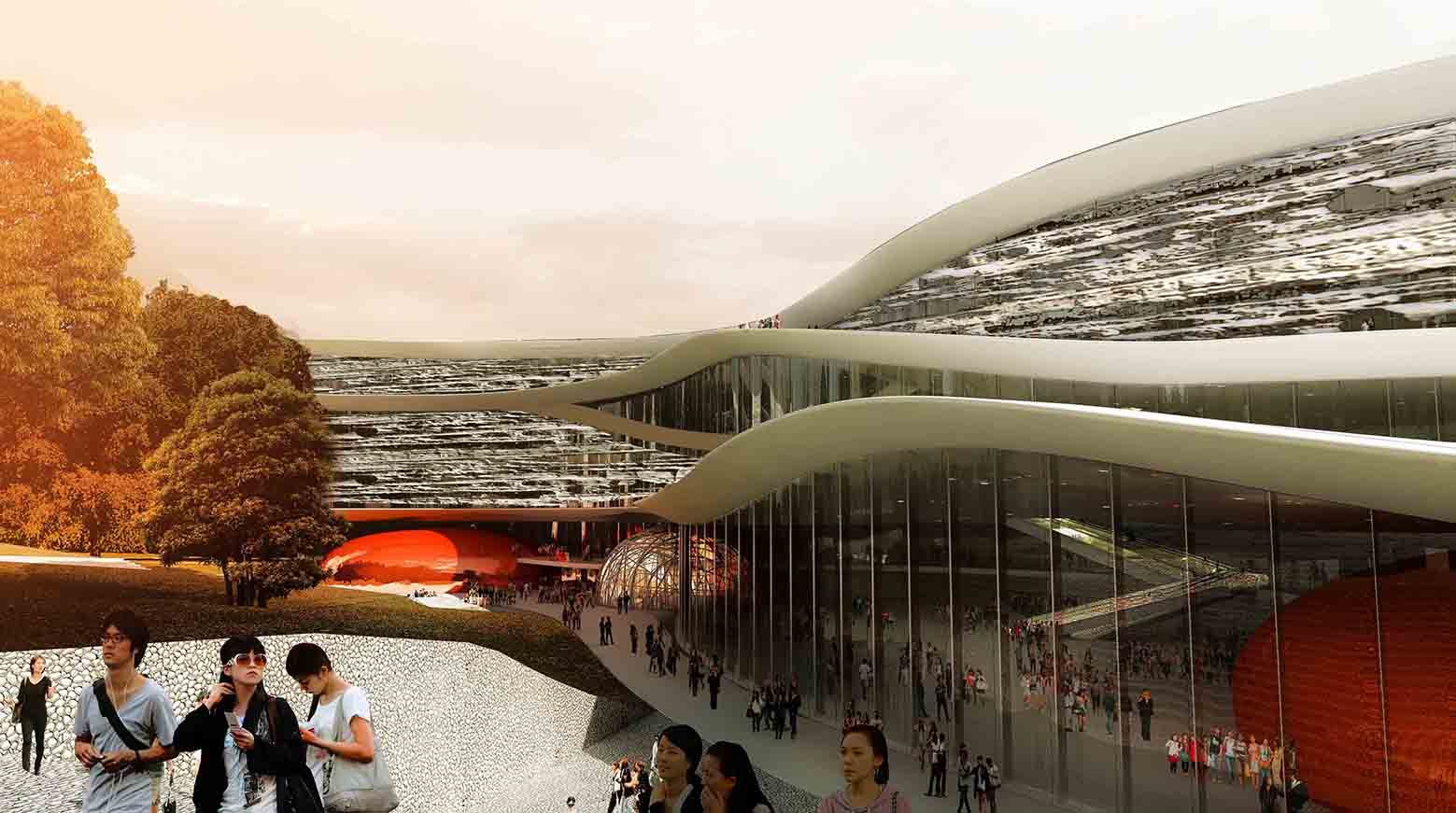 Gallery of Fangshan Tangshan National Geopark Museum / Studio Odile ...