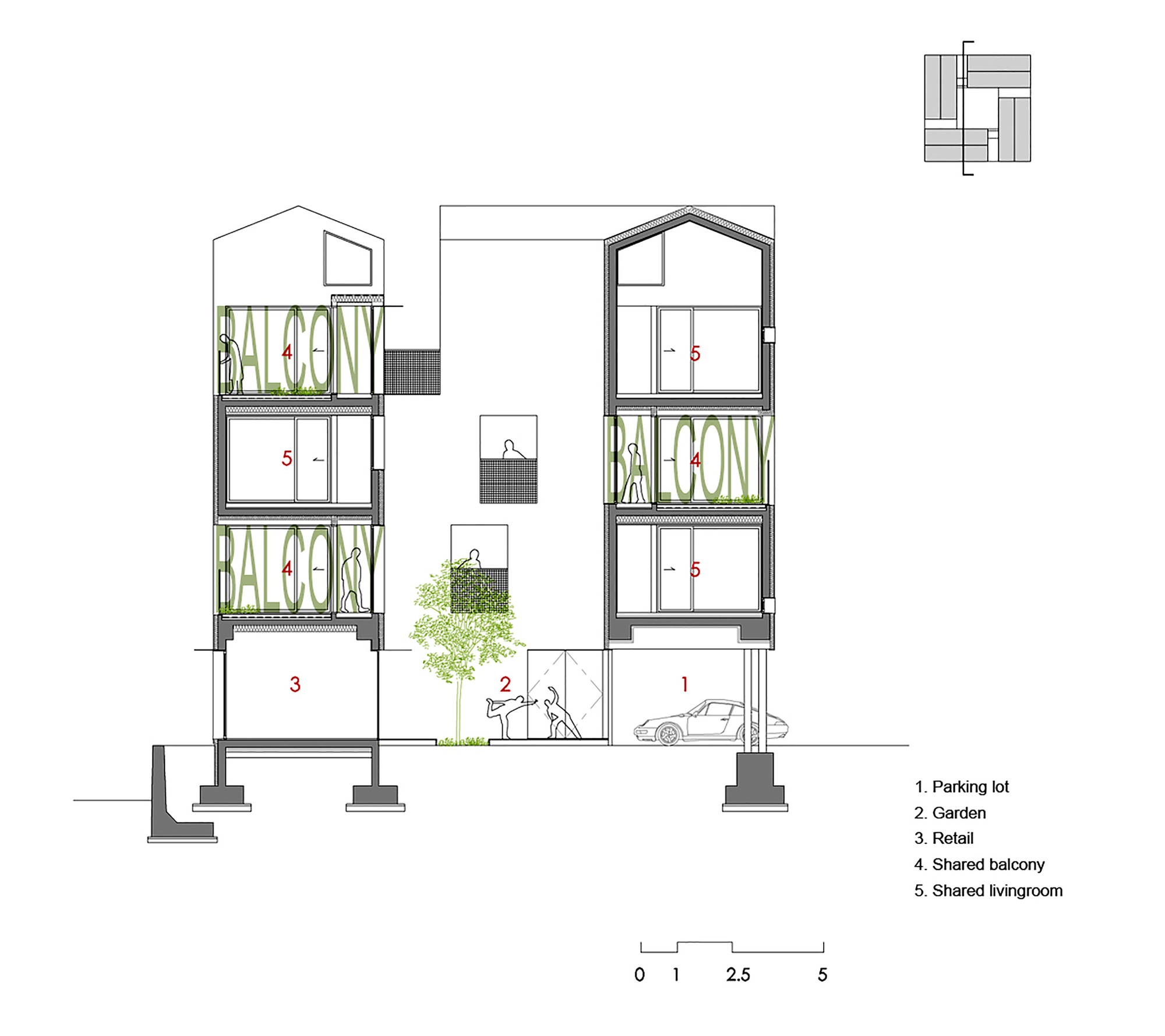 画廊 Gap House住宅 / Archihood WXY - 32