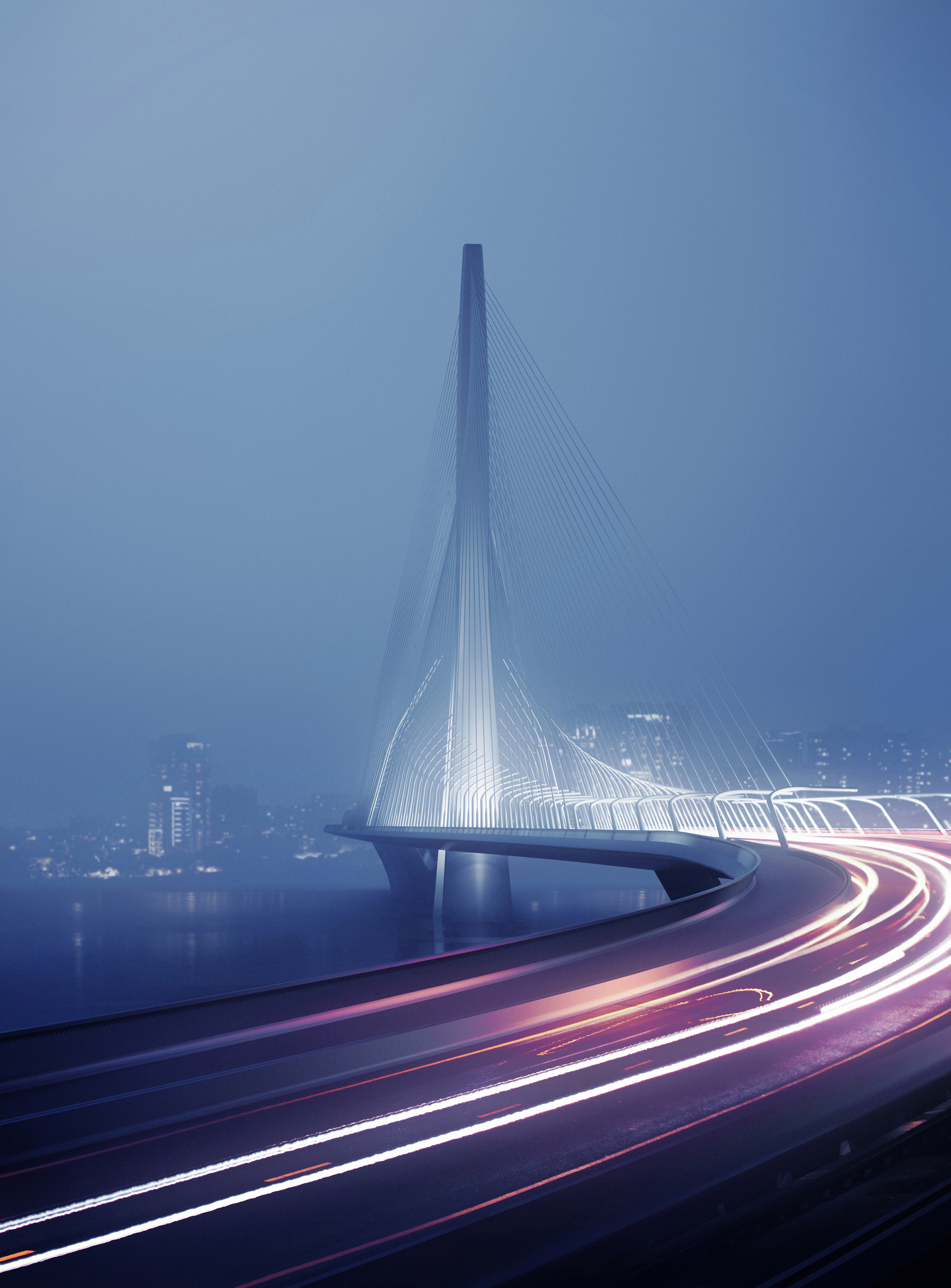 Gallery of Zaha Hadid Architects Win Danjiang Bridge Competition in ...
